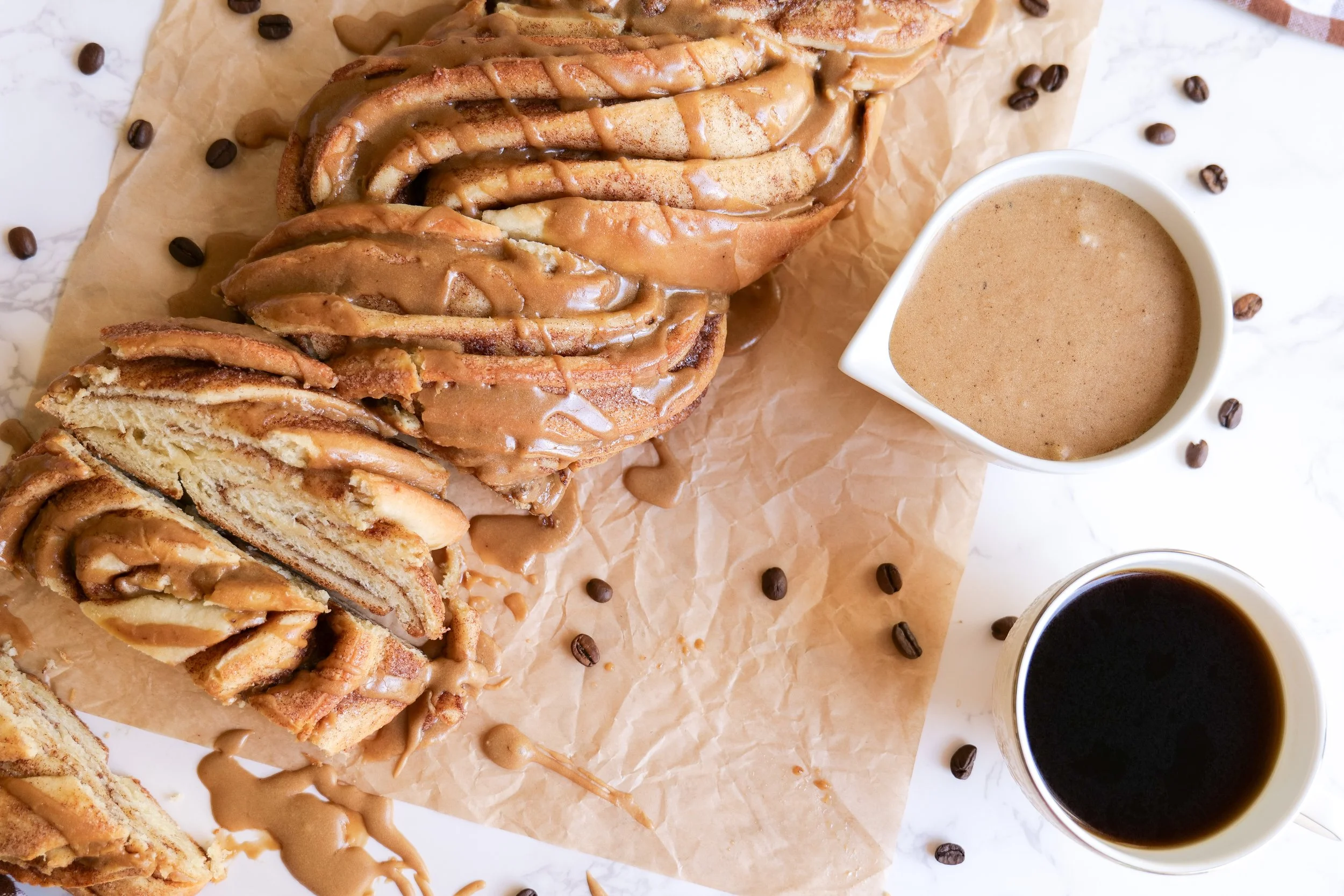 Sweet Perfection: Baking the Ultimate Cinnamon Roll Loaf with Espresso ...