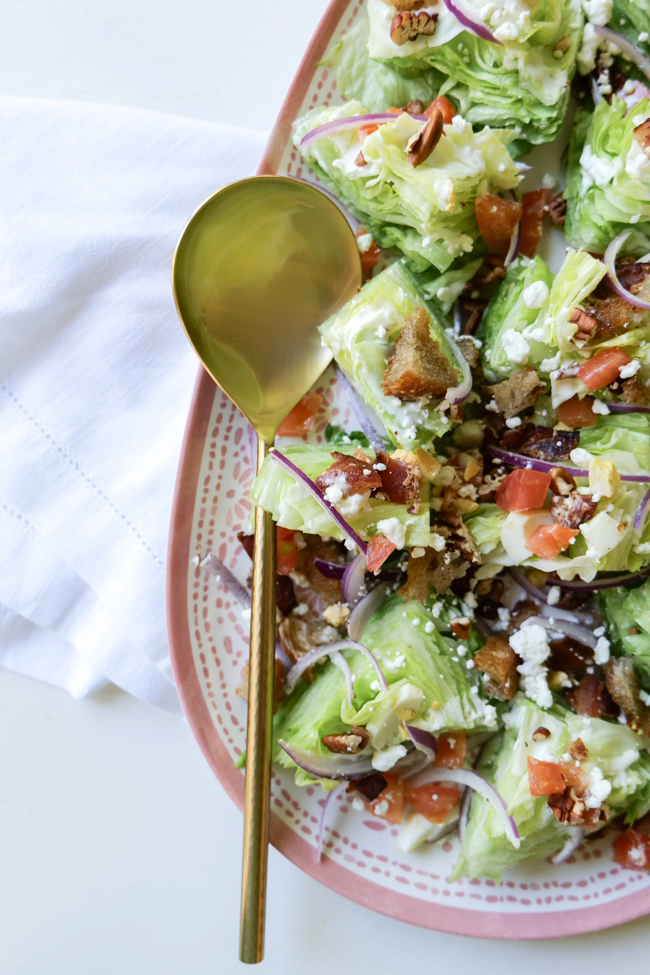 The Fully Loaded Iceberg Wedge Salad — Amanda Warren