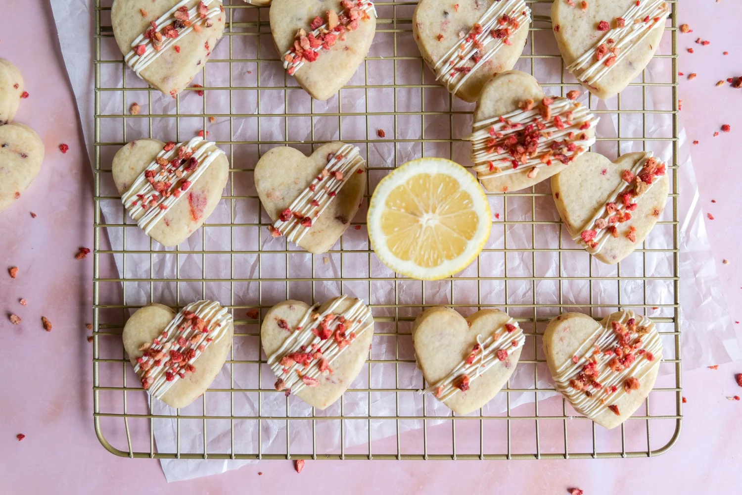 Strawberry Lemonade Shortbread Cookies: A Delightful Twist on A Classic ...