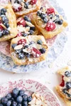 An Irresistible Treat: The Delicious Berry Custard Puff Pastry Tart ...