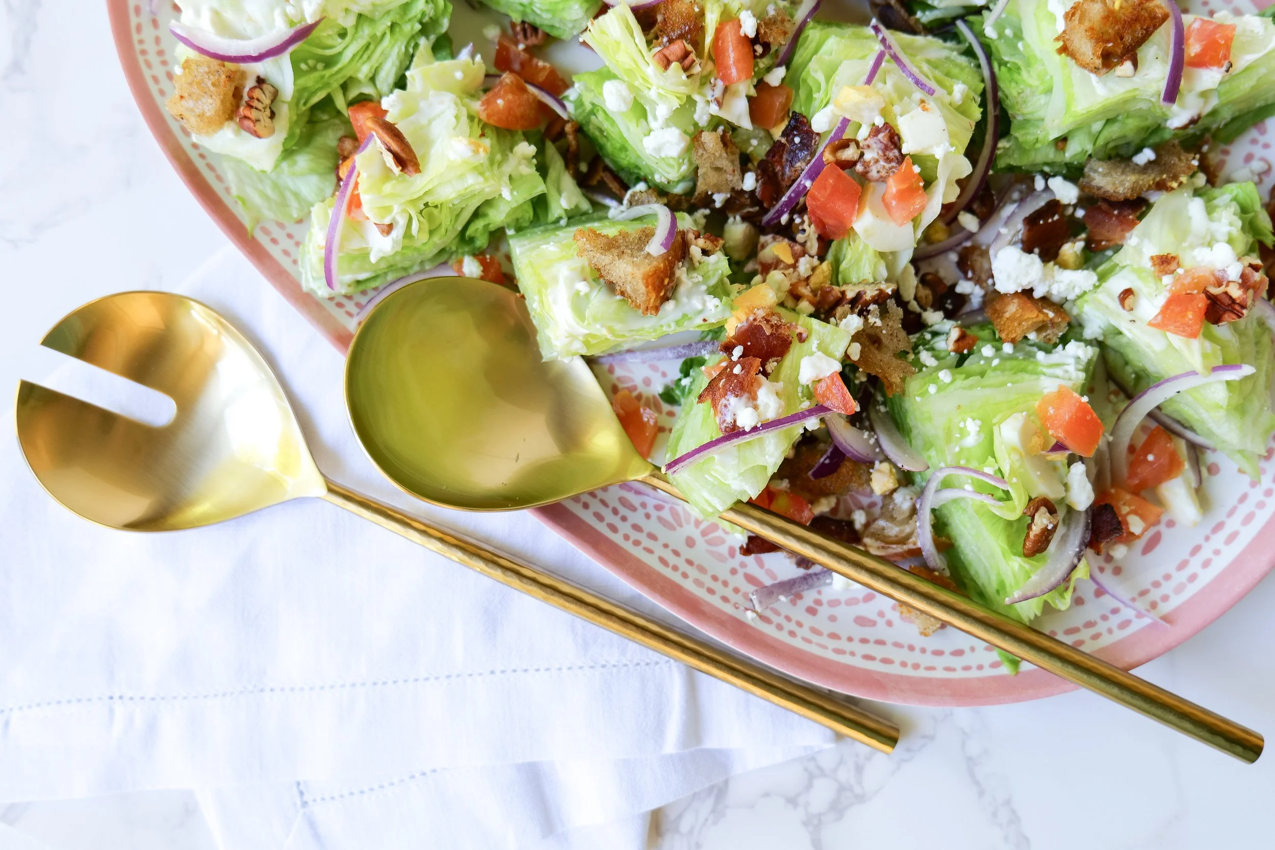 The Fully Loaded Iceberg Wedge Salad — Amanda Warren