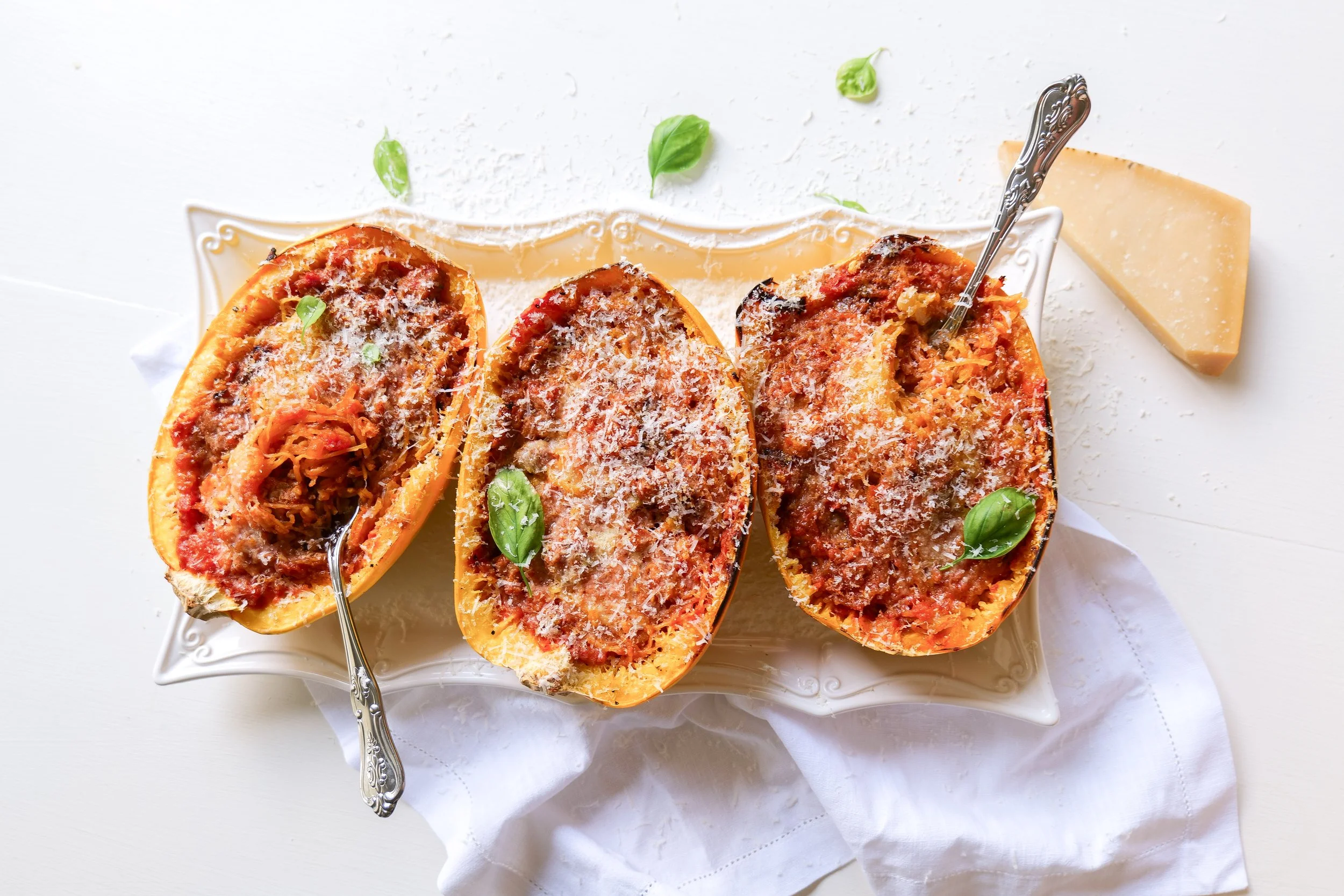 Savor the Tradition: Easy & Delicious Italian Sausage Spaghetti Squash Dinner — Amanda Warren