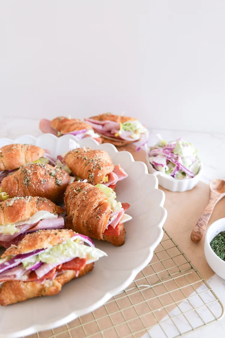Delicious Buttery Italian Croissant Sandwich — Amanda Warren