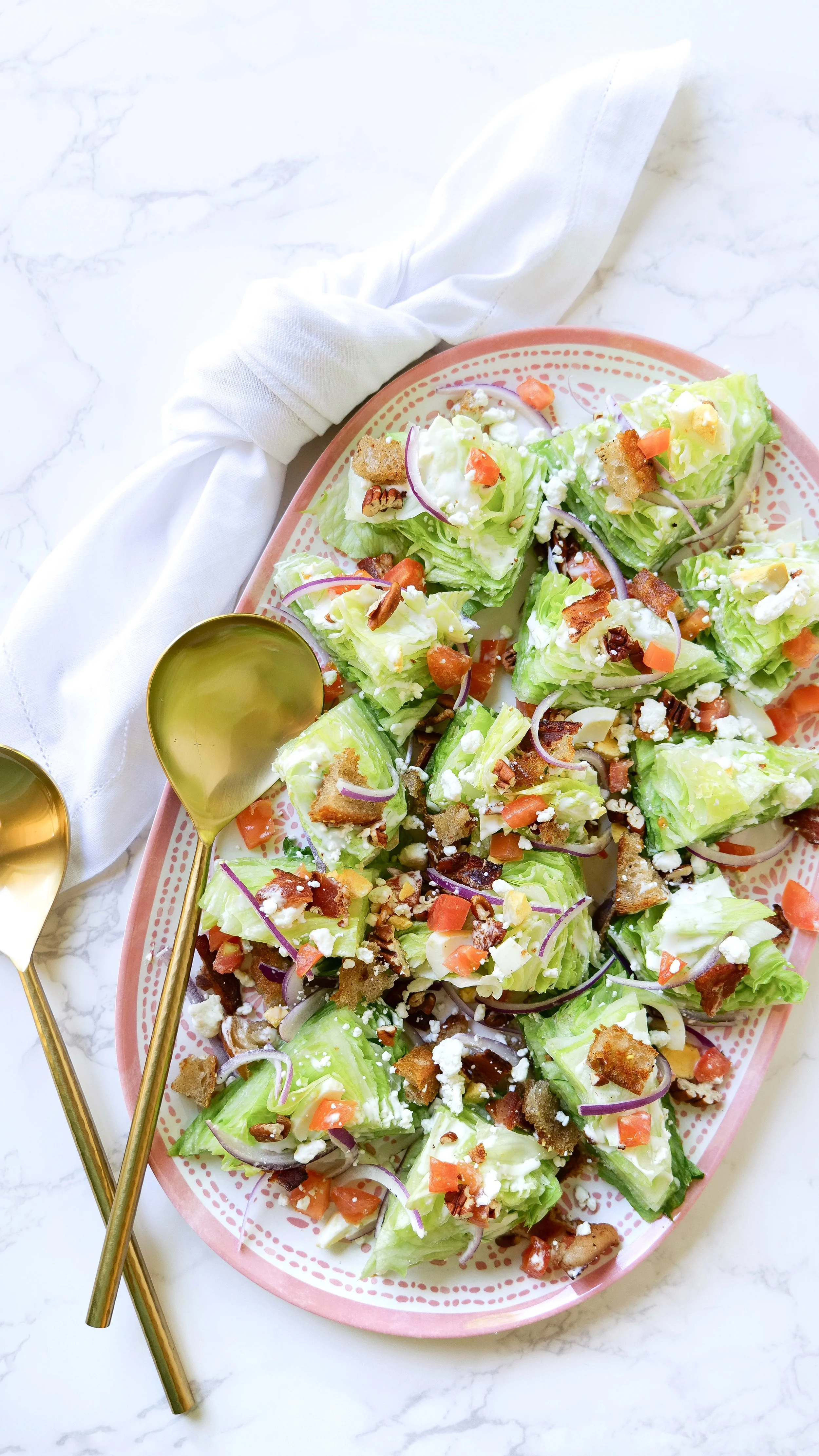 The Fully Loaded Iceberg Wedge Salad — Amanda Warren