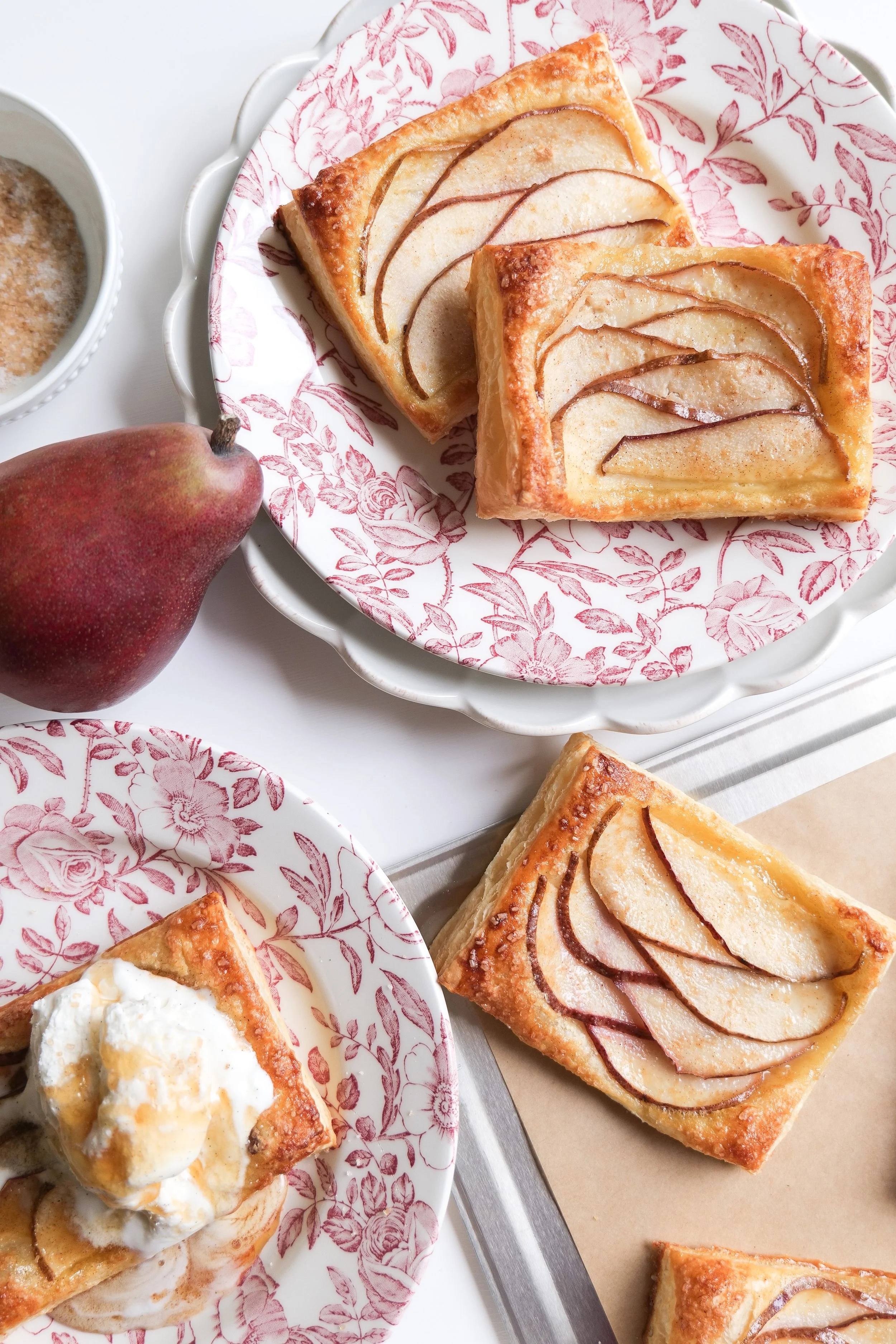 Indulge in Delicious Personal Pear Tarts — Amanda Warren