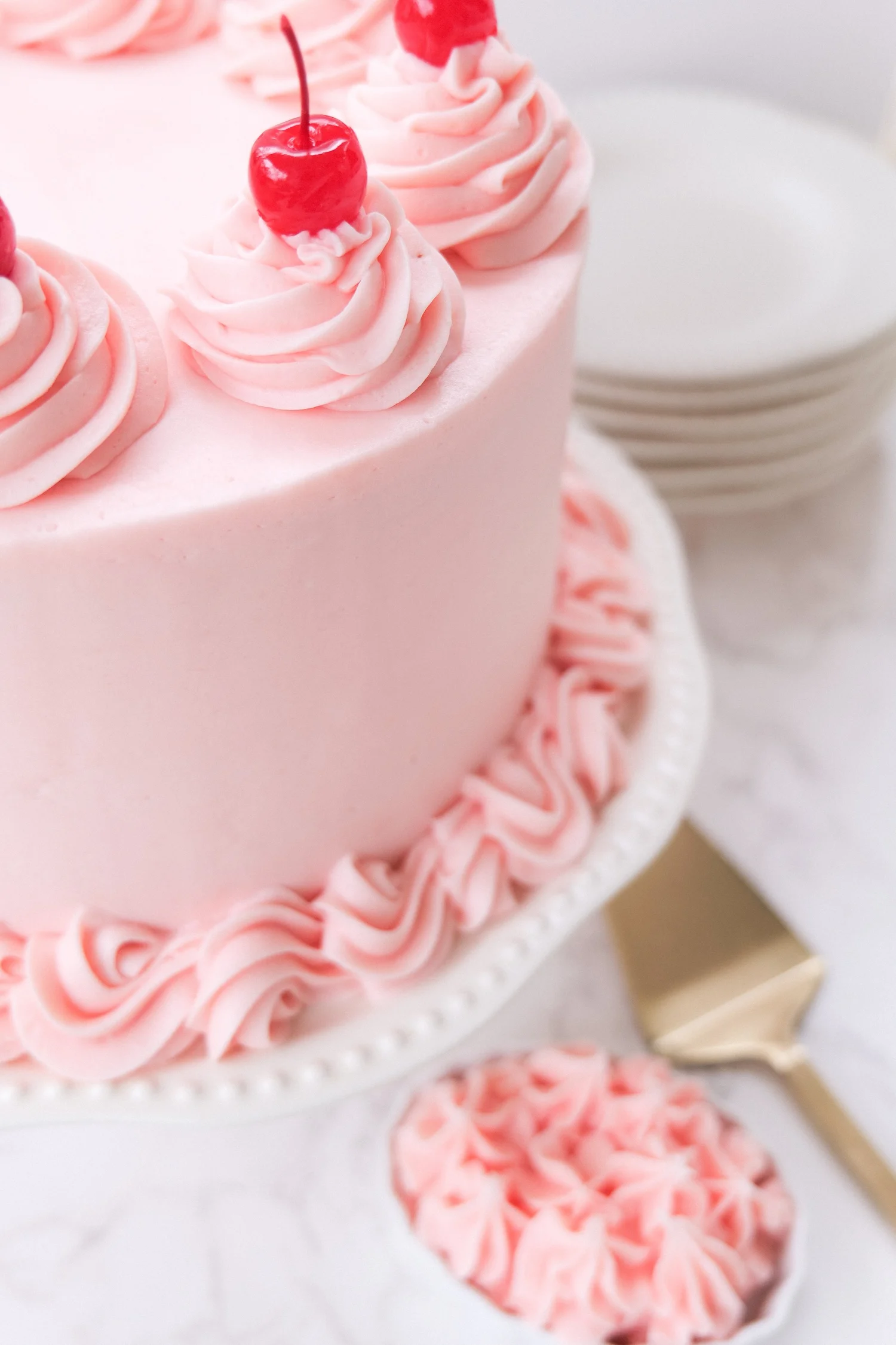 Indulge in Deliciousness: Cherry Chip Cake with Chunks of Dark ...