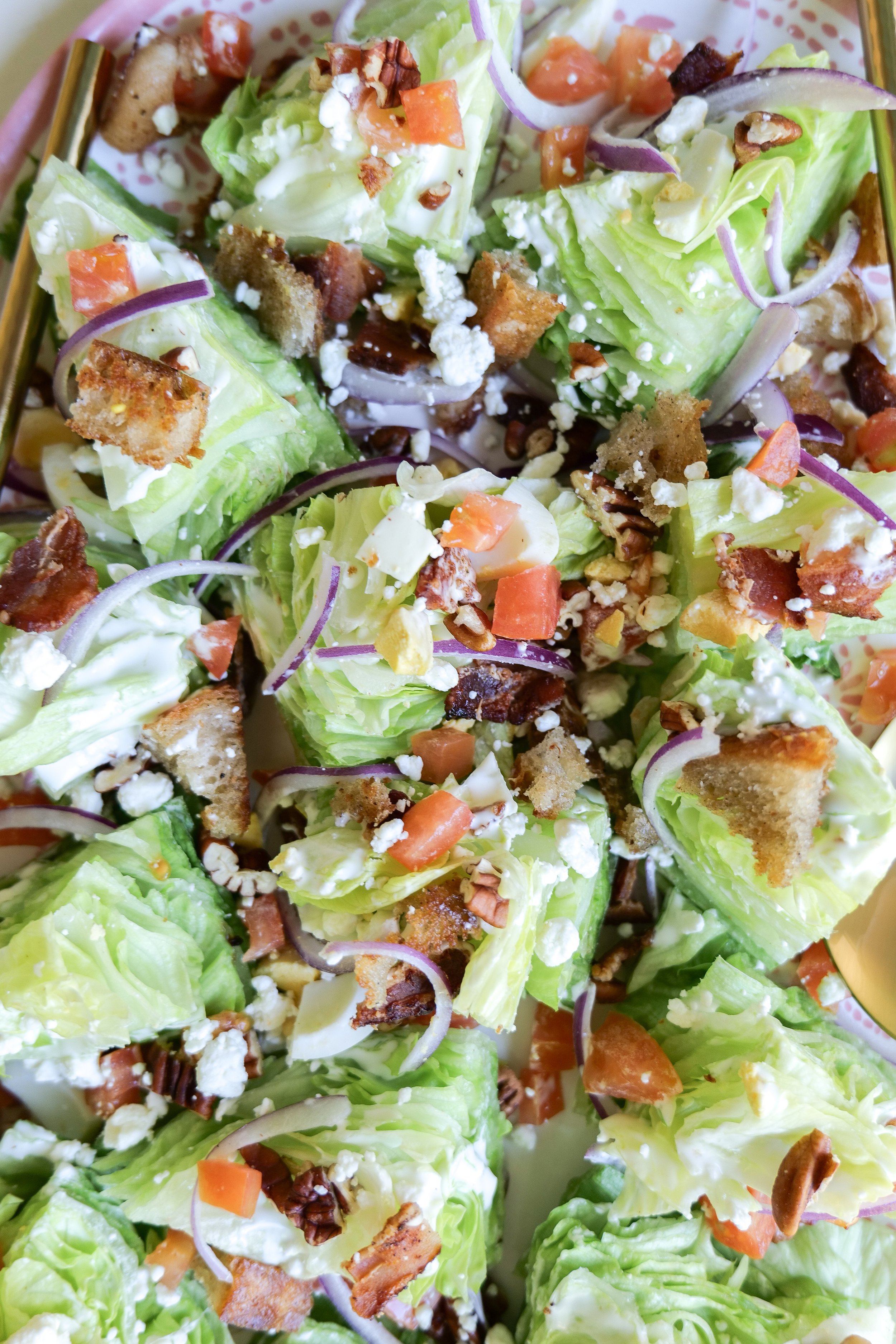 The Fully Loaded Iceberg Wedge Salad — Amanda Warren