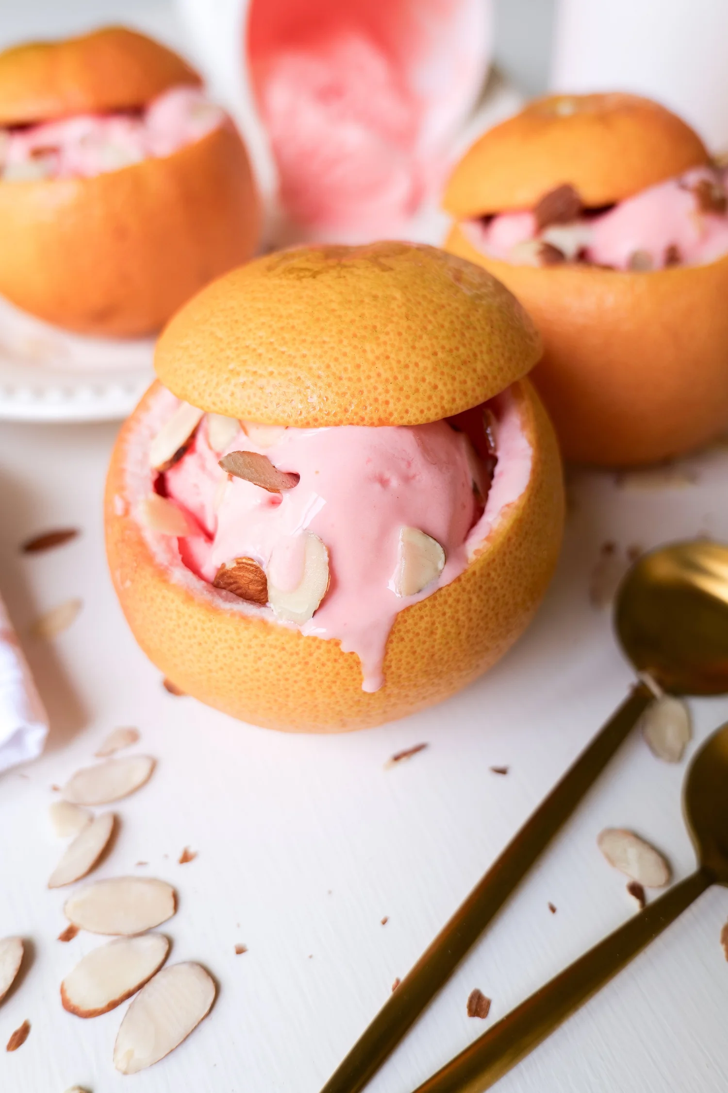 Delightful Almond Grapefruit Ice Cream Recipe — Amanda Warren