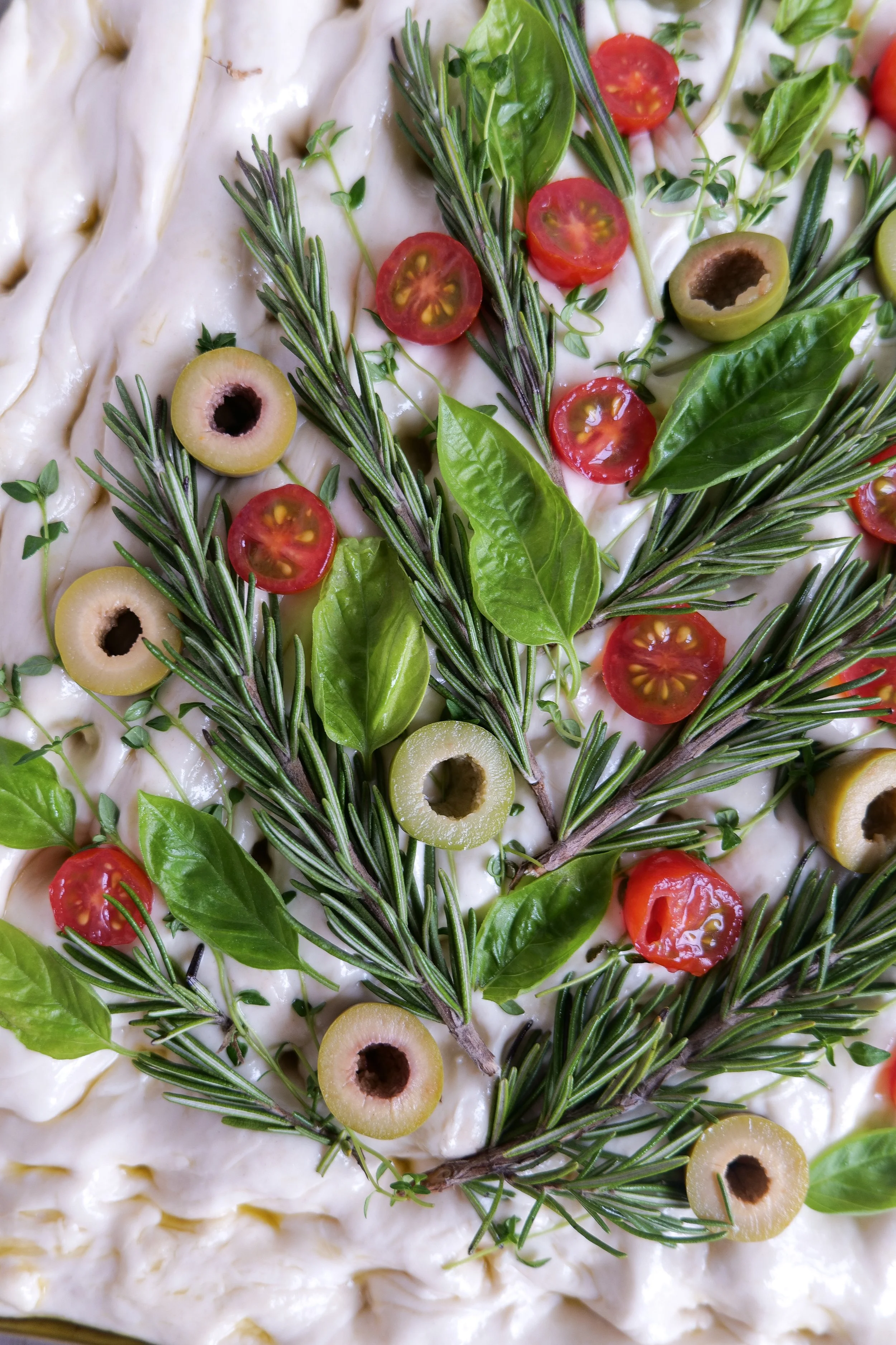 Festive Flavors Unveiled: Crafting a Herb Christmas Tree Focaccia Bread ...