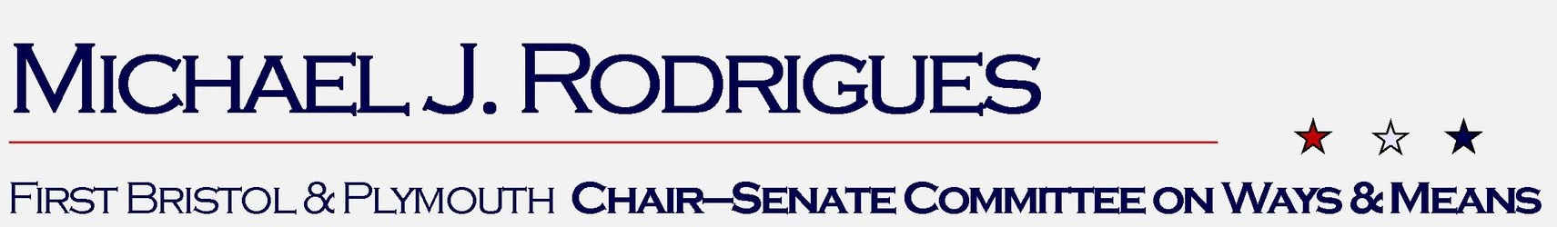 Official Website of State Senator Michael Rodrigues