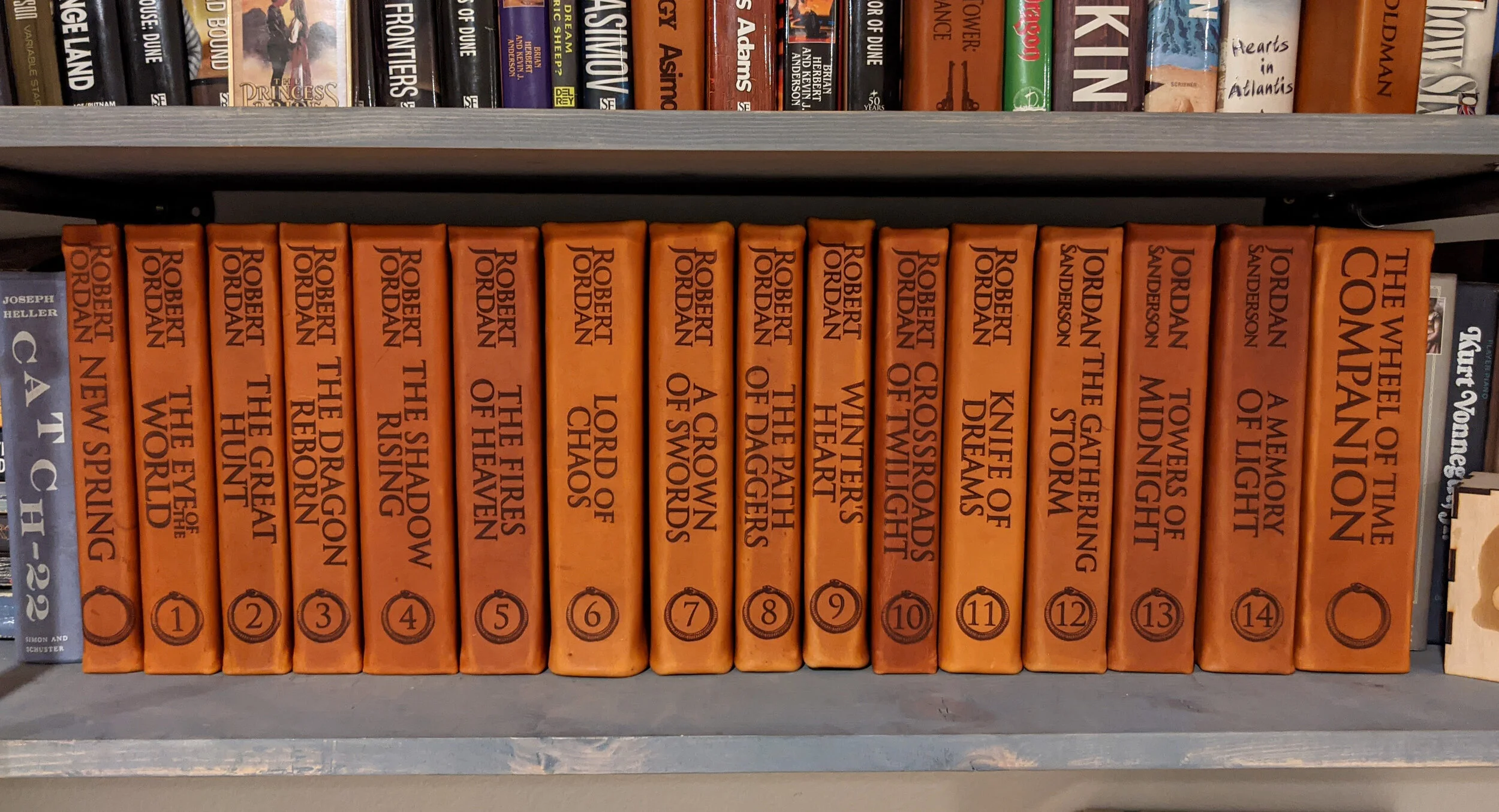 Premium Rebound Leather Edition of 'The Wheel of Time' Series - Immerse ...