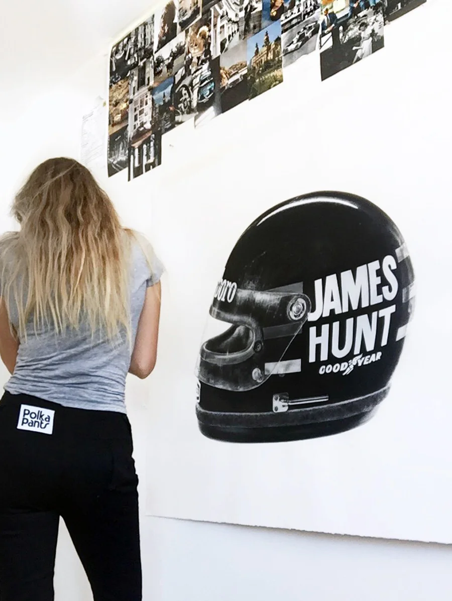 James Hunt Helmet