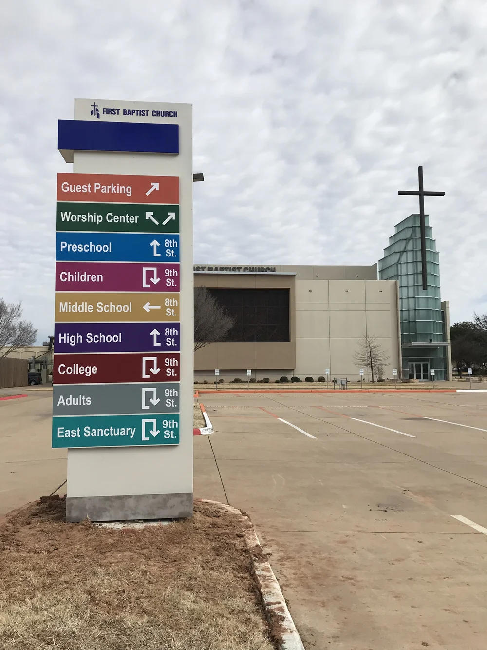 First Baptist Church — Davis Signs