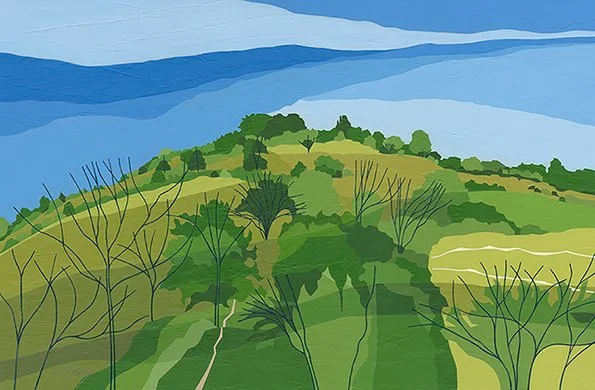 Ivinghoe Beacon & Ridgeway — Christine Bass Art & Illustration