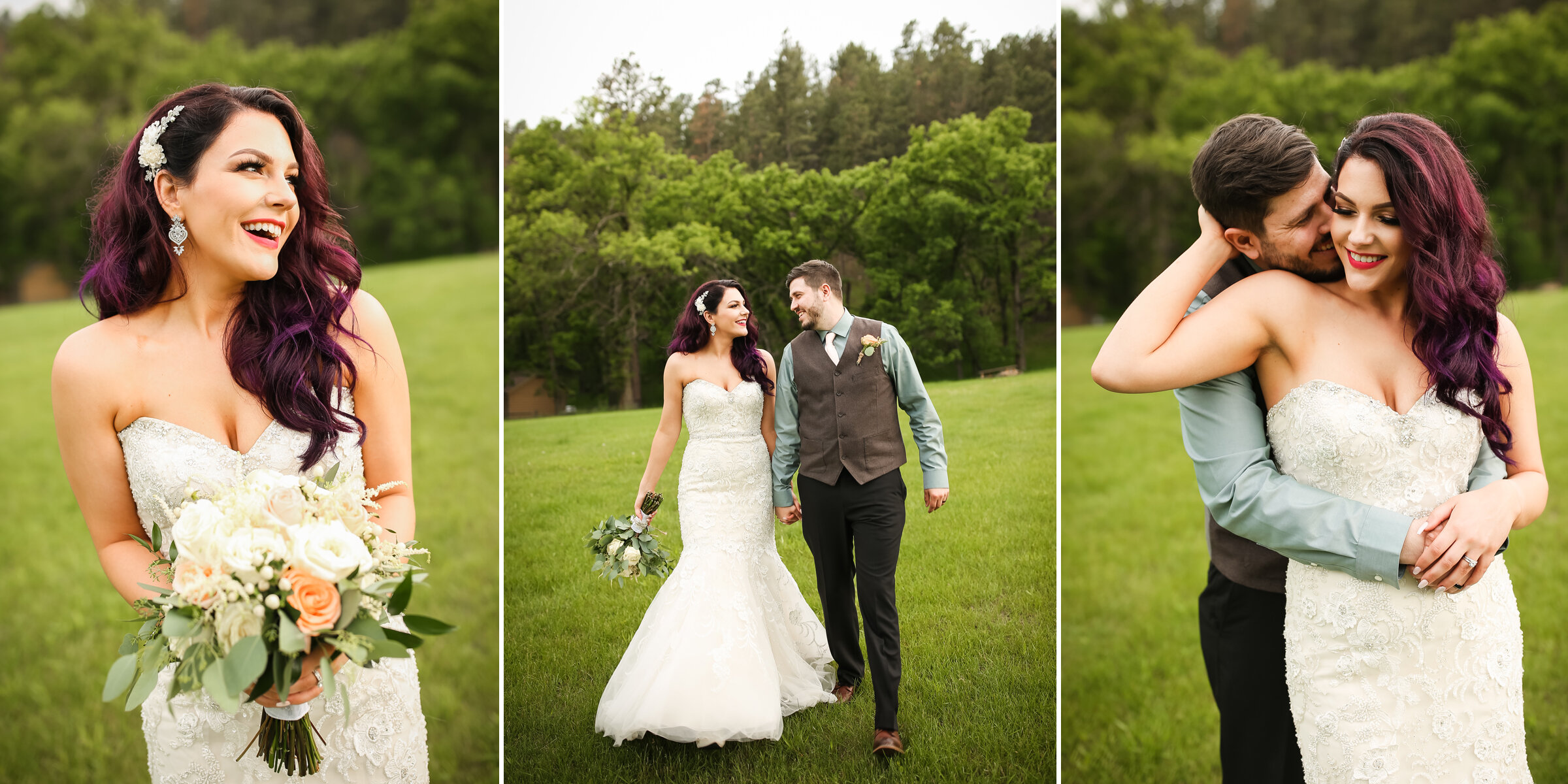 Rustic Outdoor Wedding Custer State Park Custer, South Dakota — Tyra ...