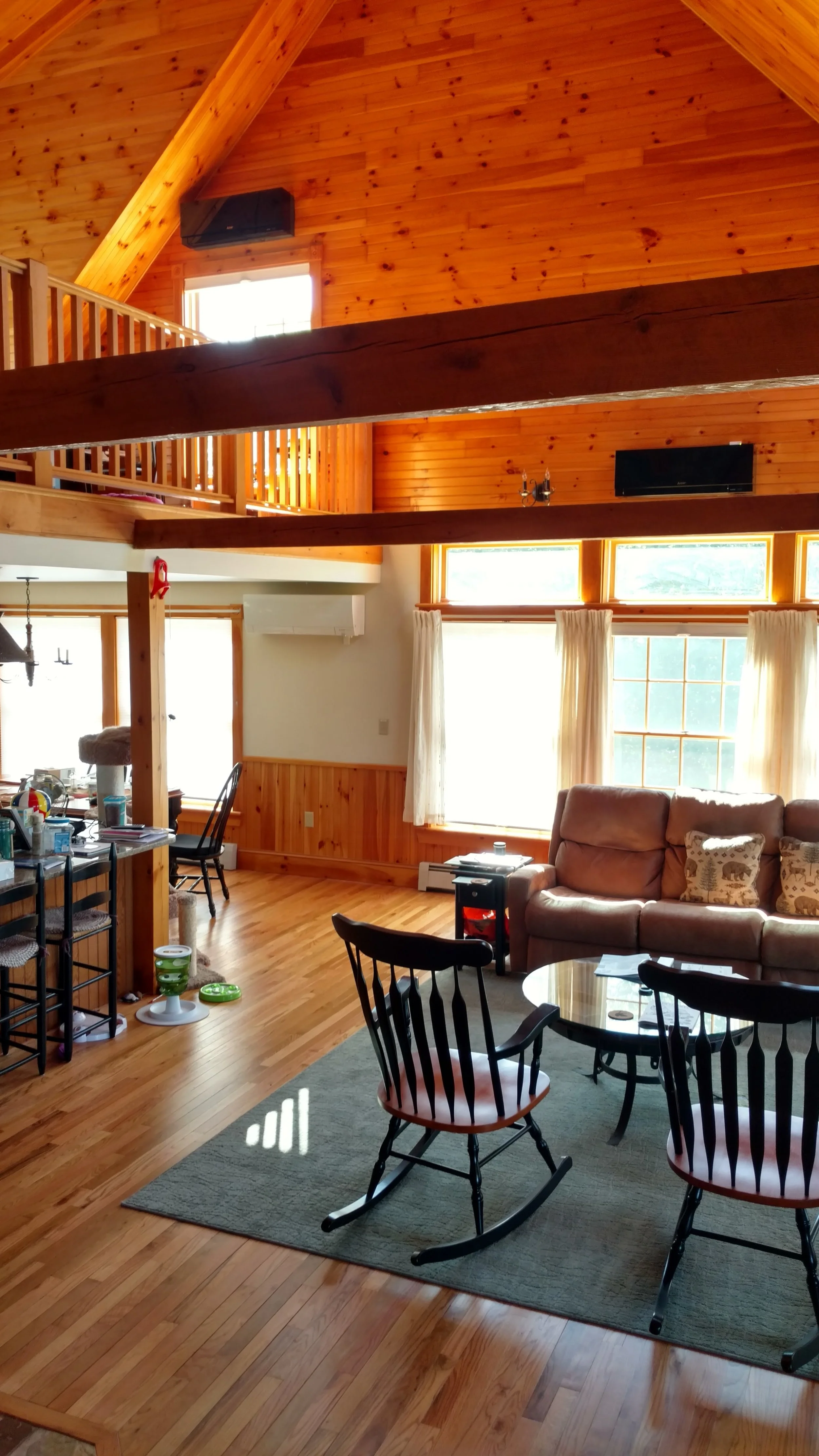 Energy retrofit on windy Turner Ridge home | Palermo ME | Green ...