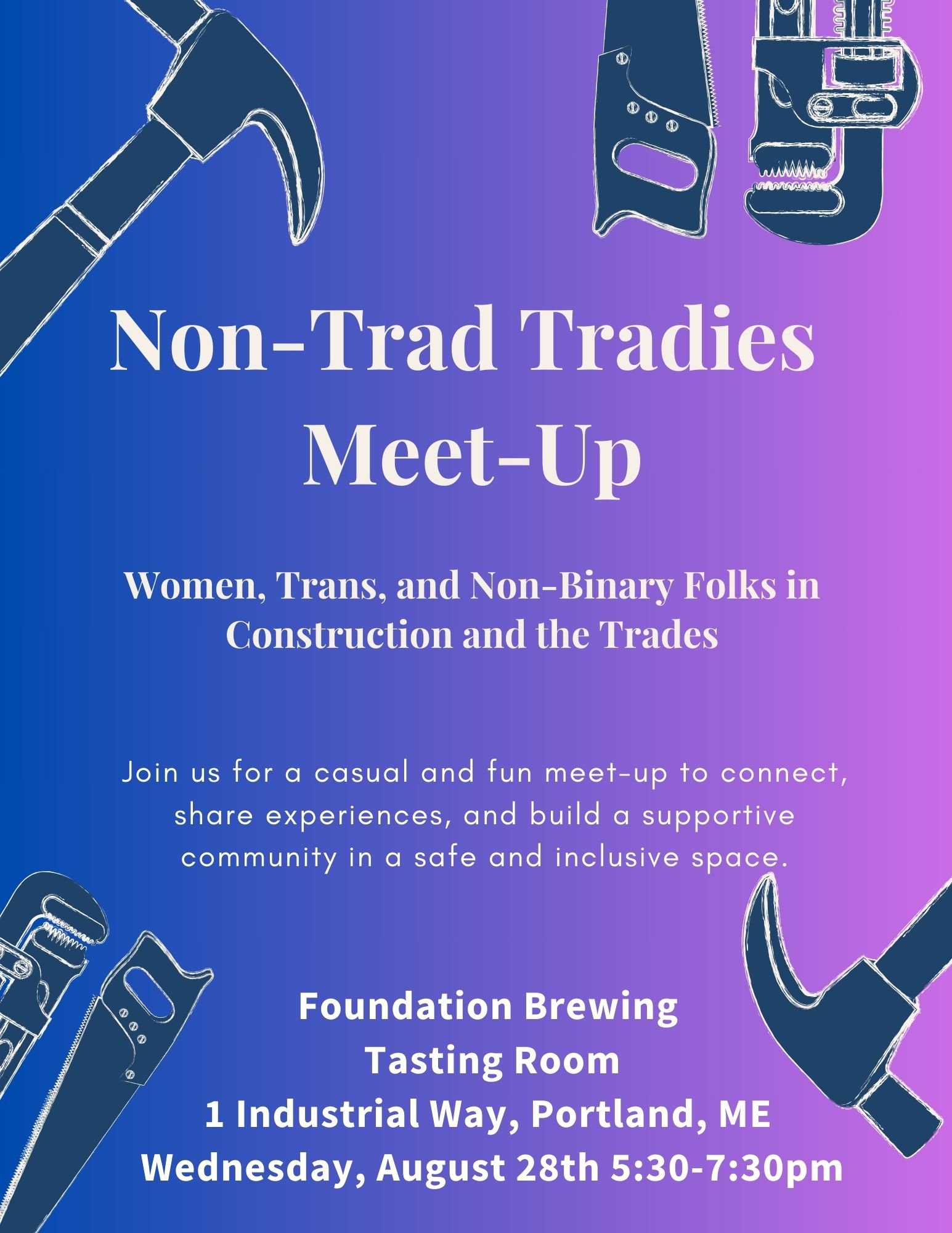 Non-Trad Tradies Meet Up • Helm Construction Solutions | Green ...