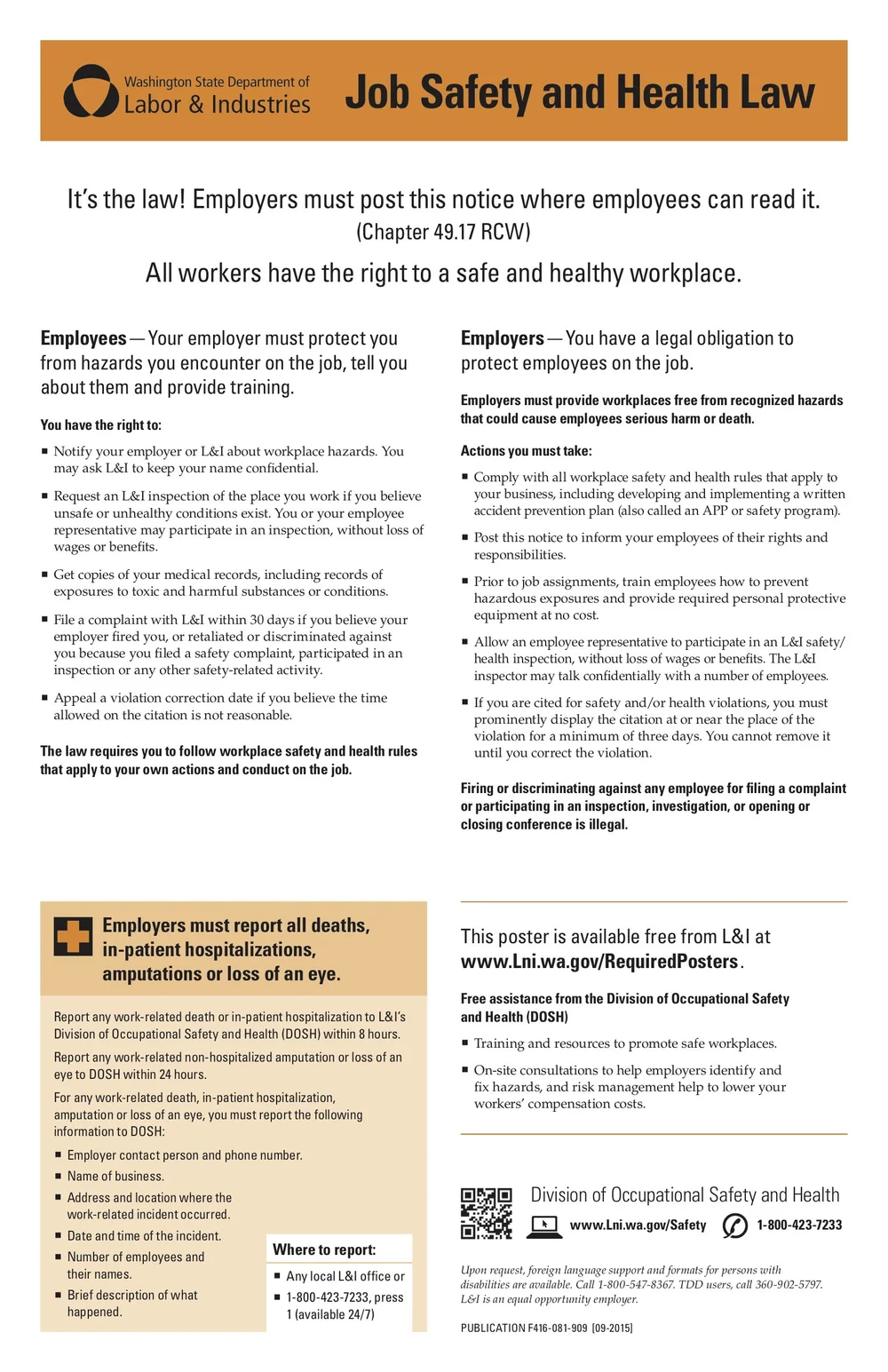 Worker Rights — Premier NW Kids
