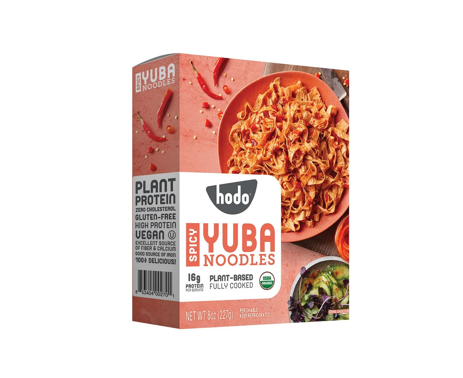 Spicy Yuba Noodles — Always Plant-Based. Always Delicious. Hodo.