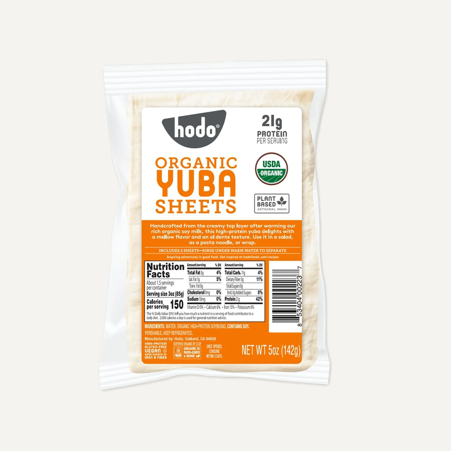 Organic Yuba Sheets — The Tofu Everyone Raves About