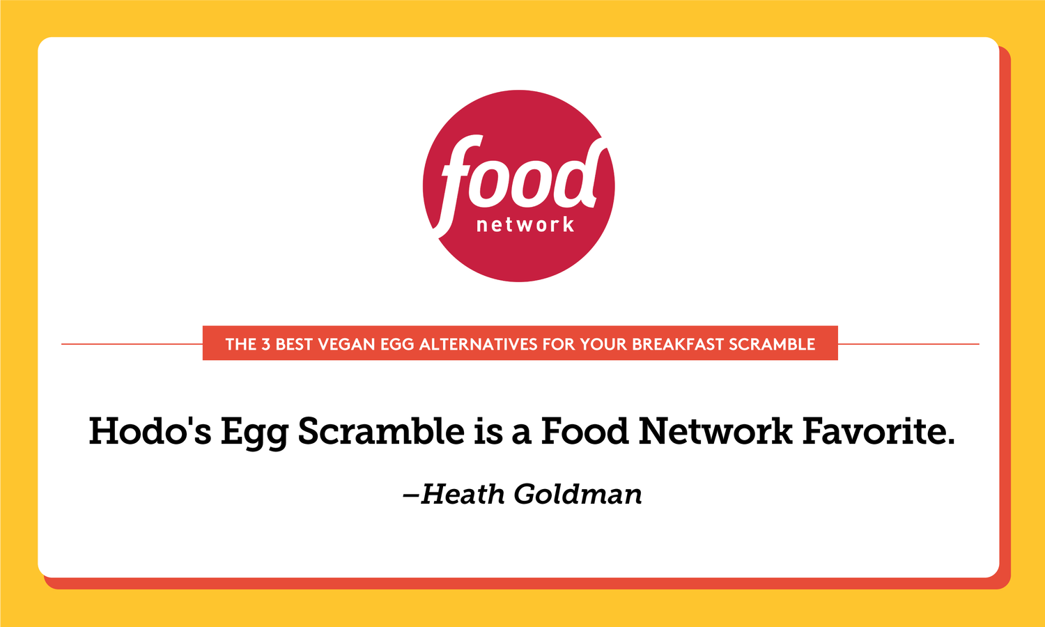 Hodo's All-Day Egg Scramble is a Food Network Favorite — The Tofu Everyone Raves About