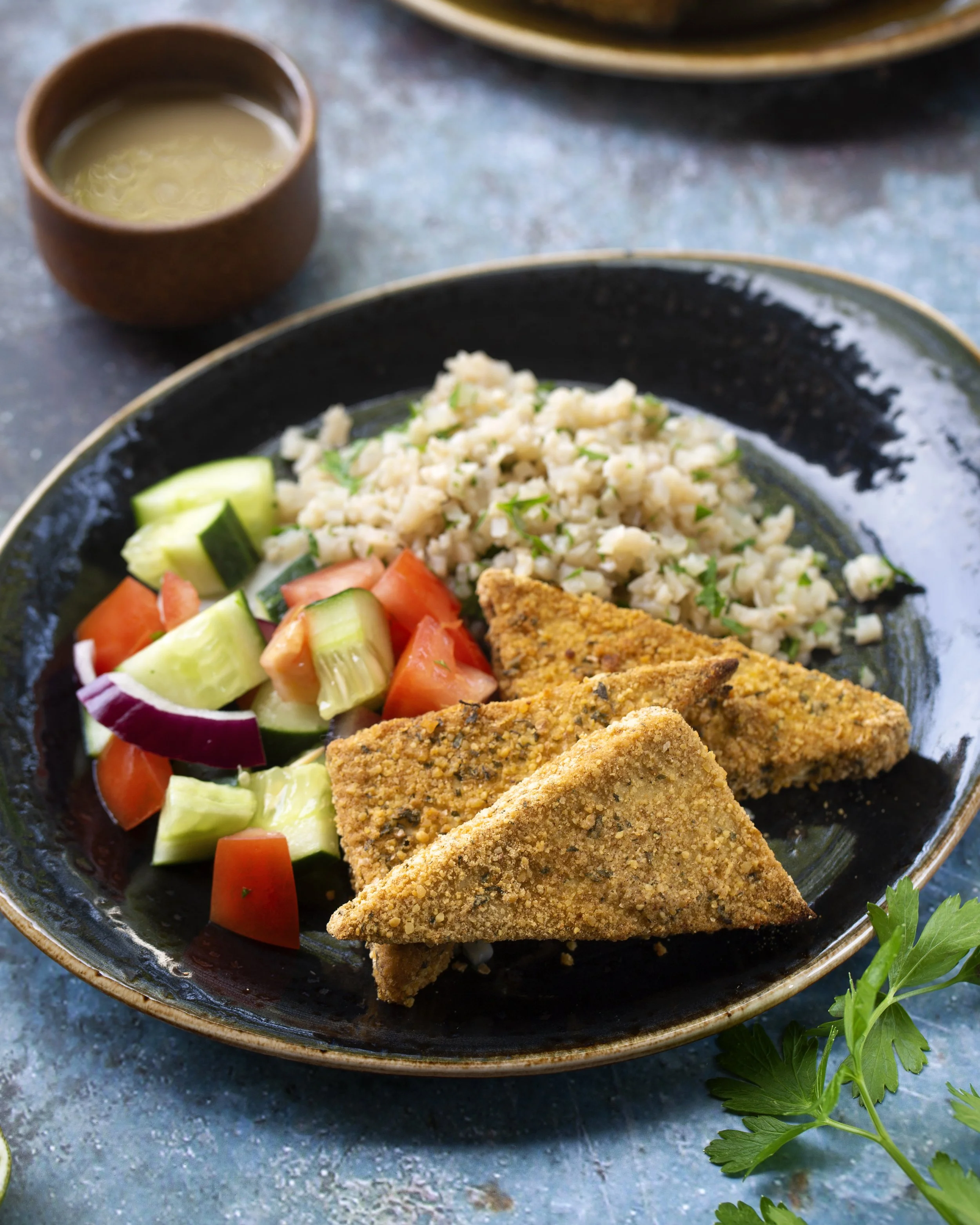 Falafel-Crusted Tofu — The Tofu Everyone Raves About