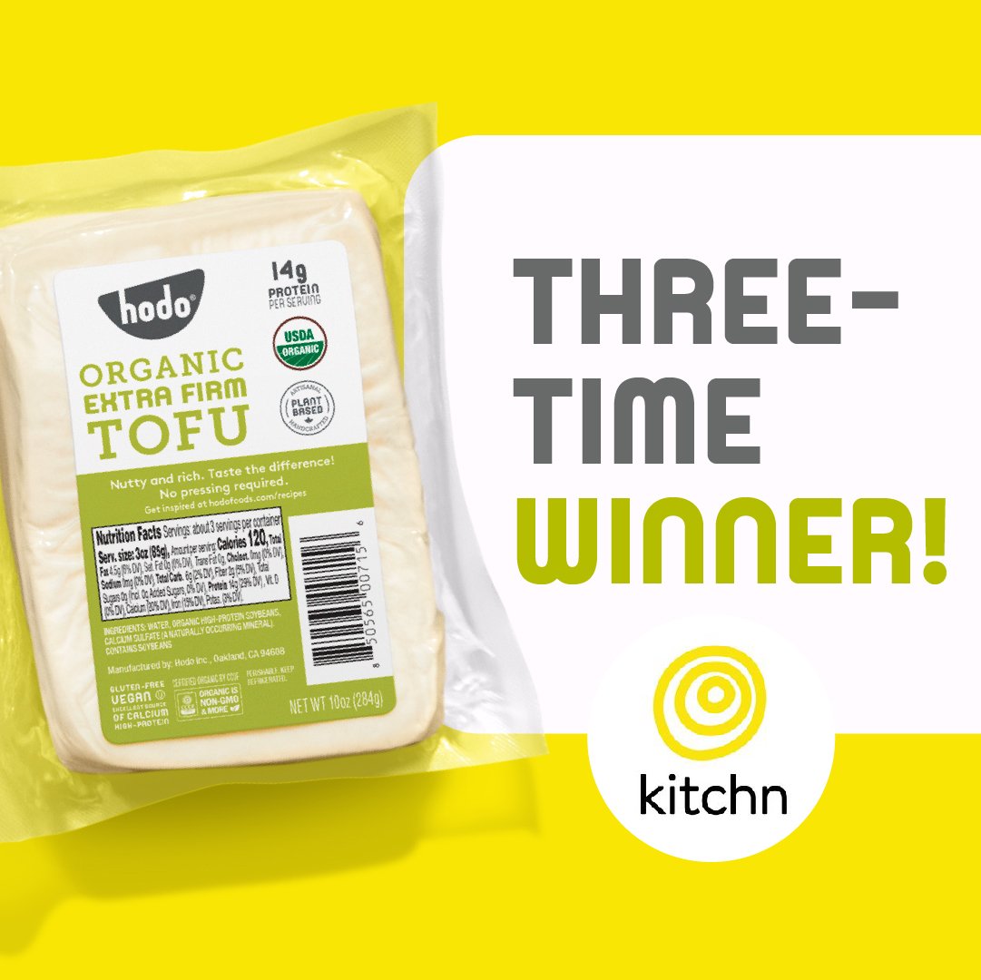 Hodo wins Kitchn Award — The Tofu Everyone Raves About