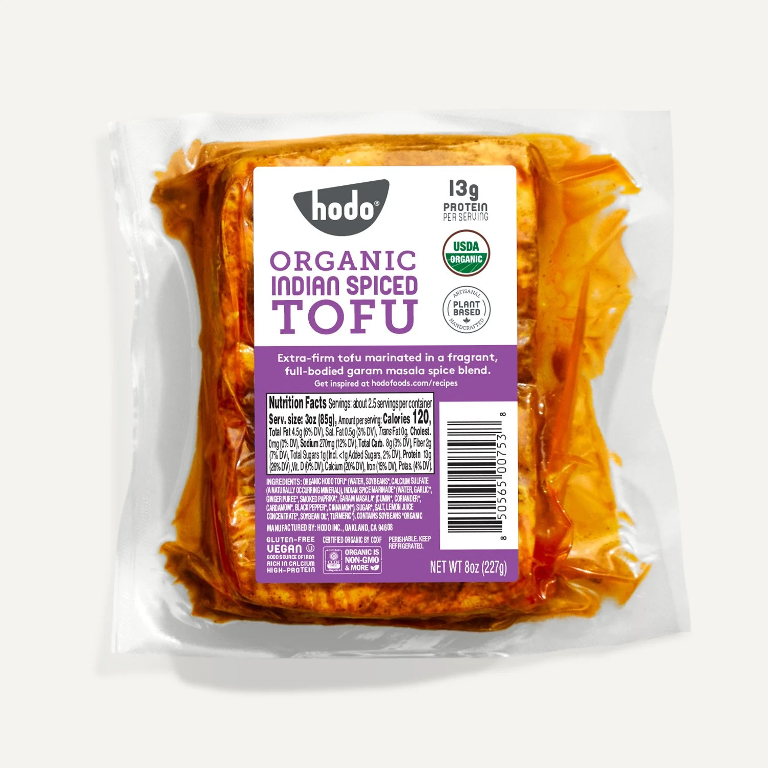 Organic Indian Spiced Tofu — The Tofu Everyone Raves About