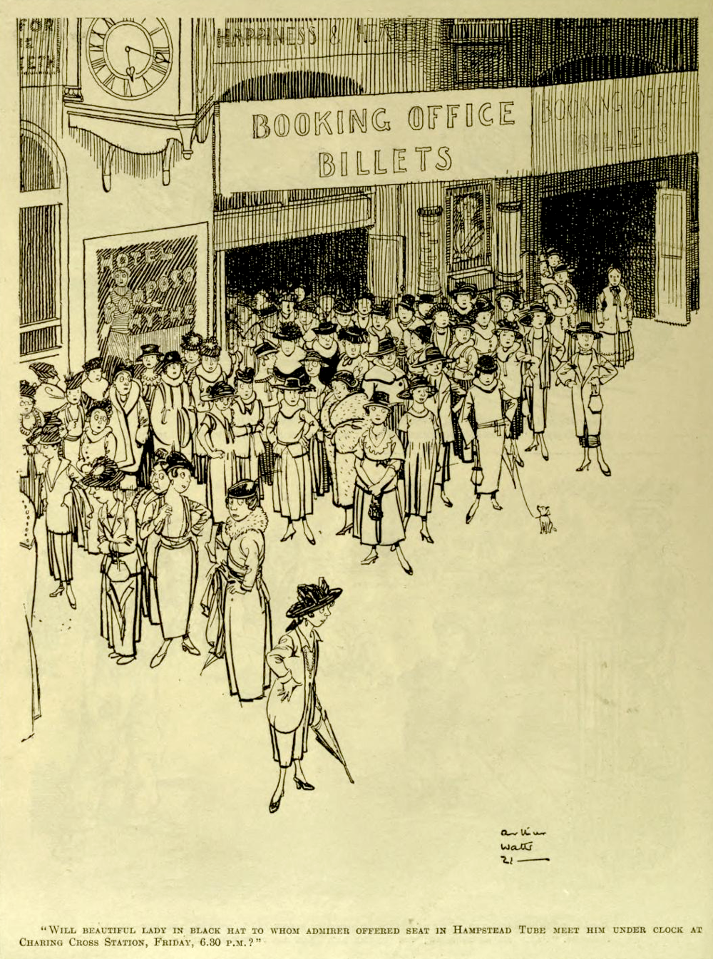 1922: Arthur Watts — Jonathan Bogart