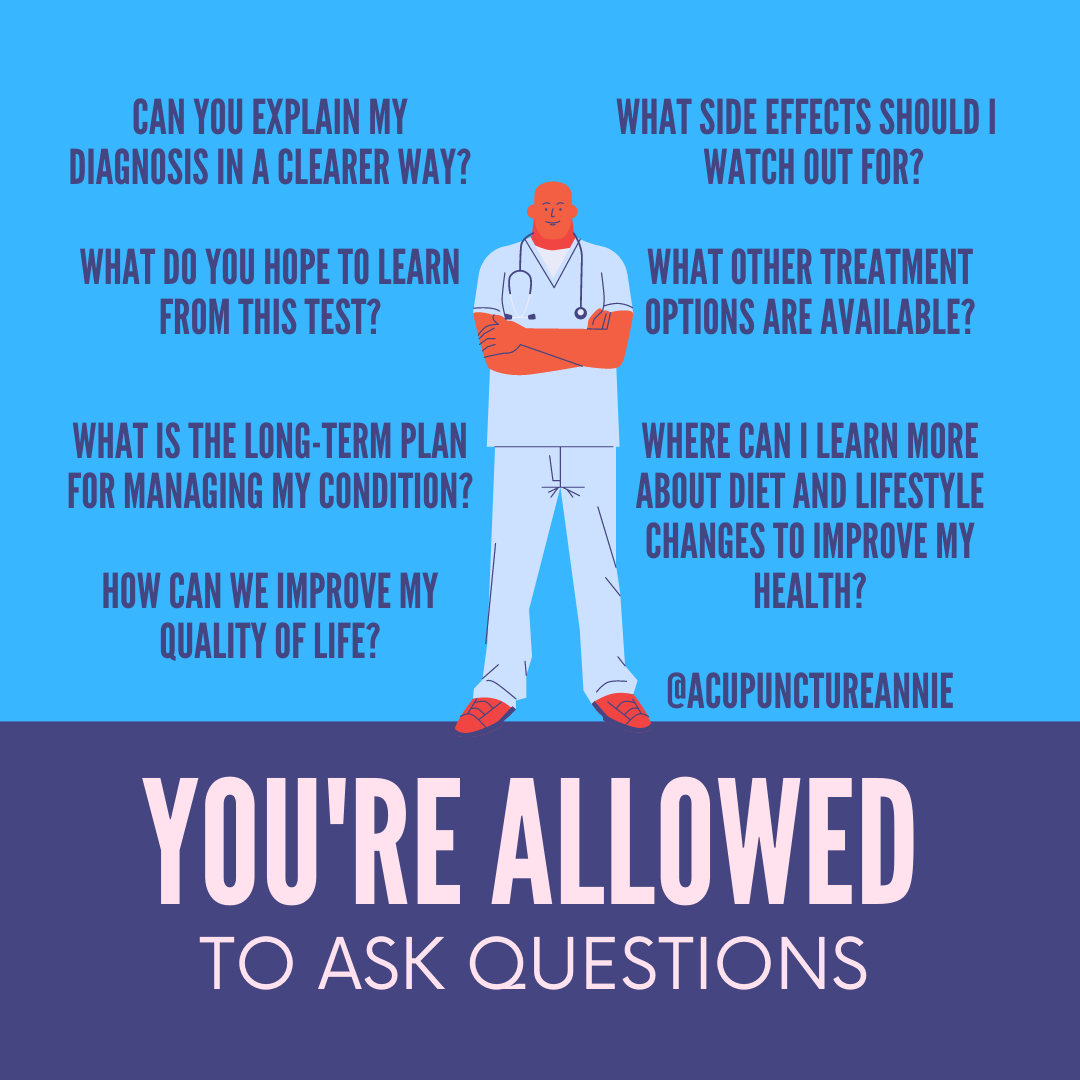 Questions to Ask Your Healthcare Provider — Joy Alchemy Acupuncture