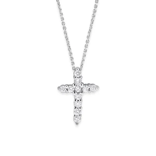 necklaces diamond cross — Sharfmans Jewelers