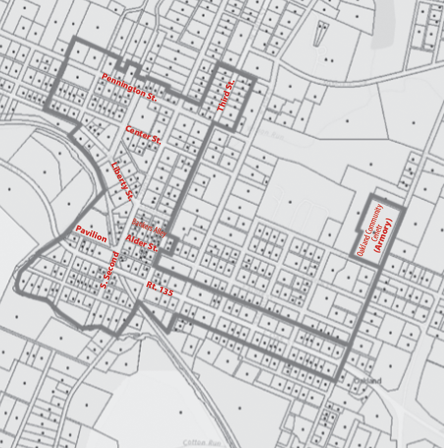 Map — OAKLAND A&E District