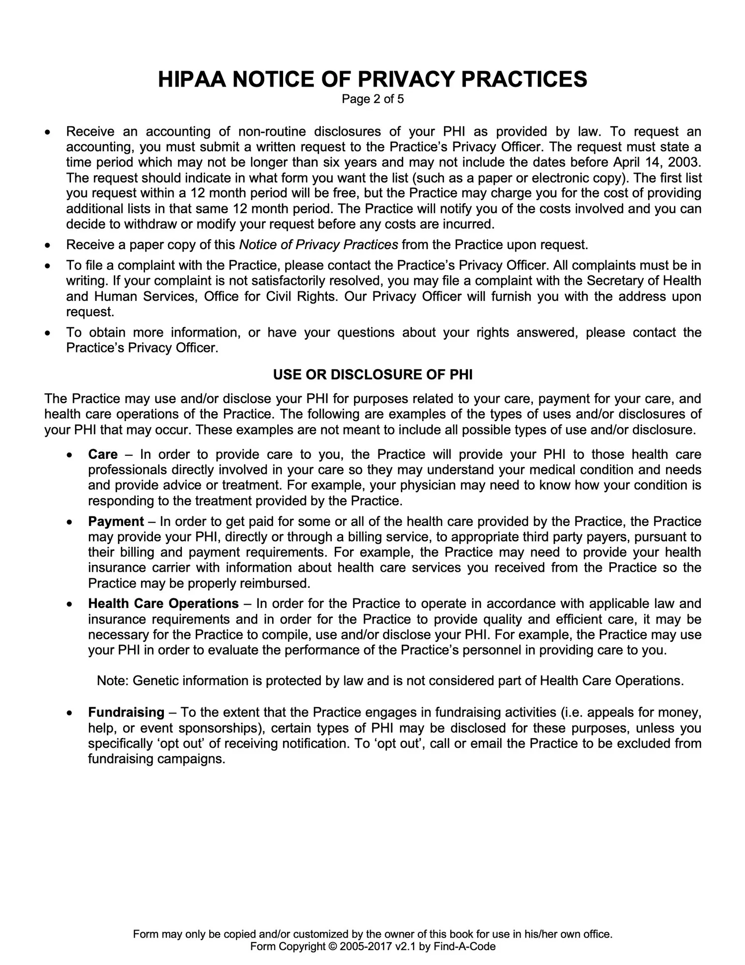 HIPAA Notice of Privacy Practices — Baggio Chiropractic