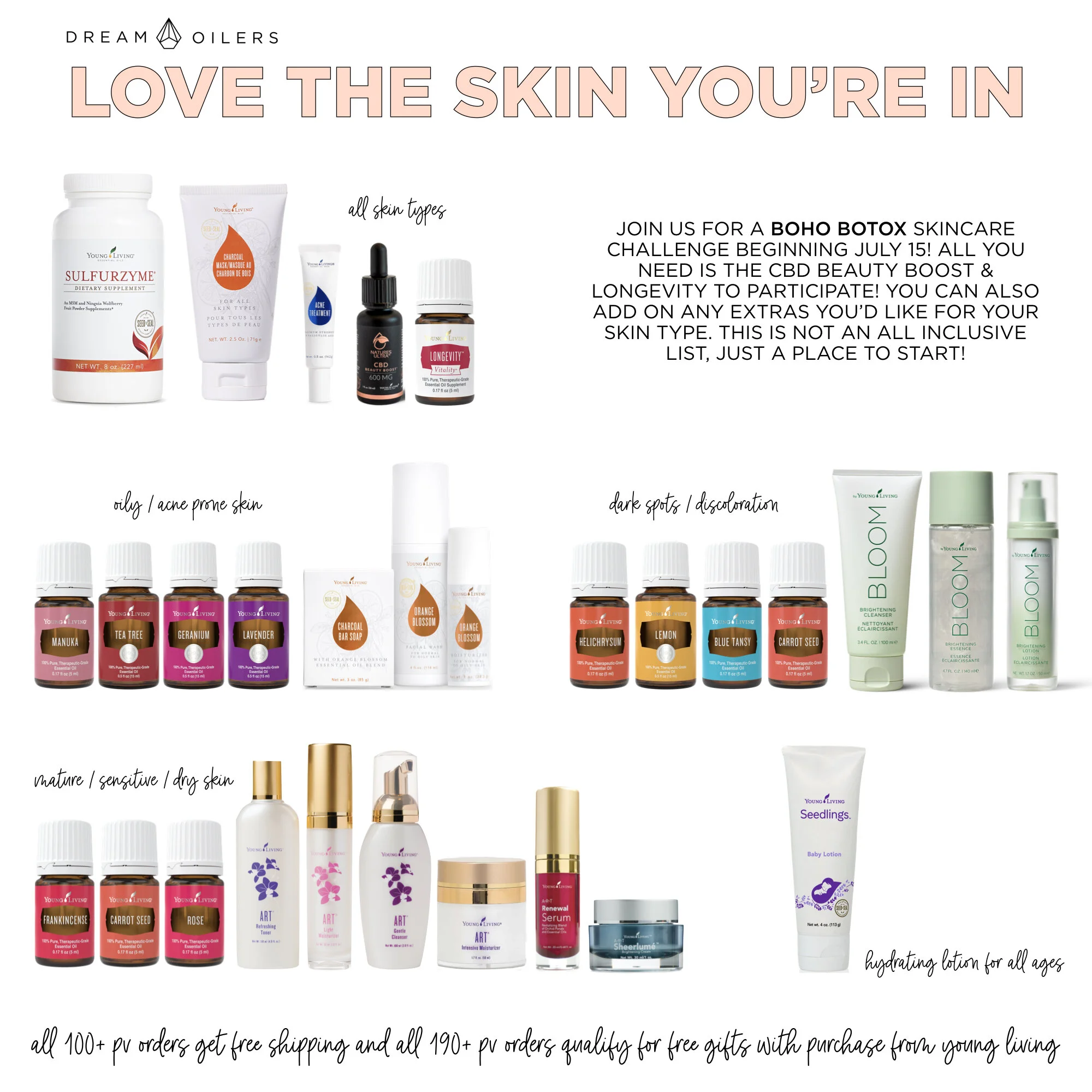 HEALTHY SKIN — Dream Oilers