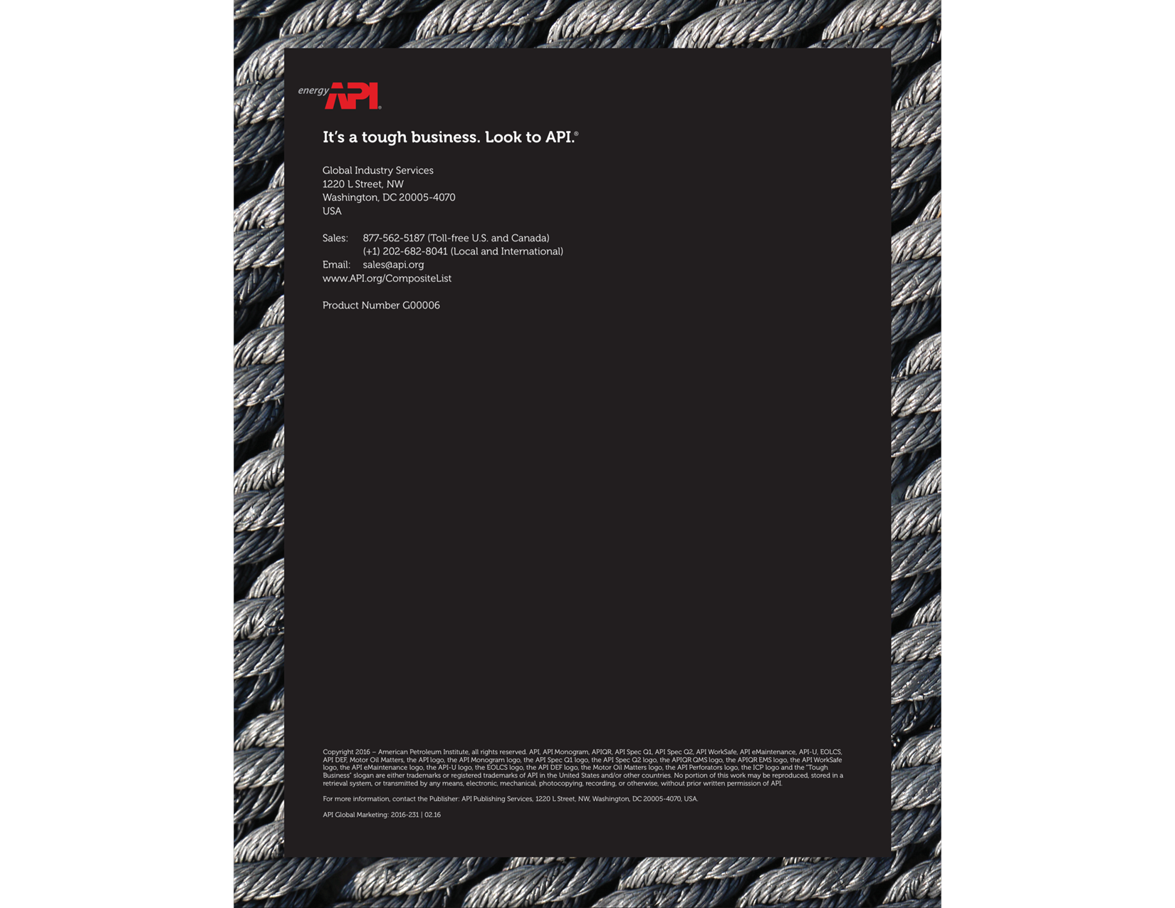 API Composite List — NIcki Avena