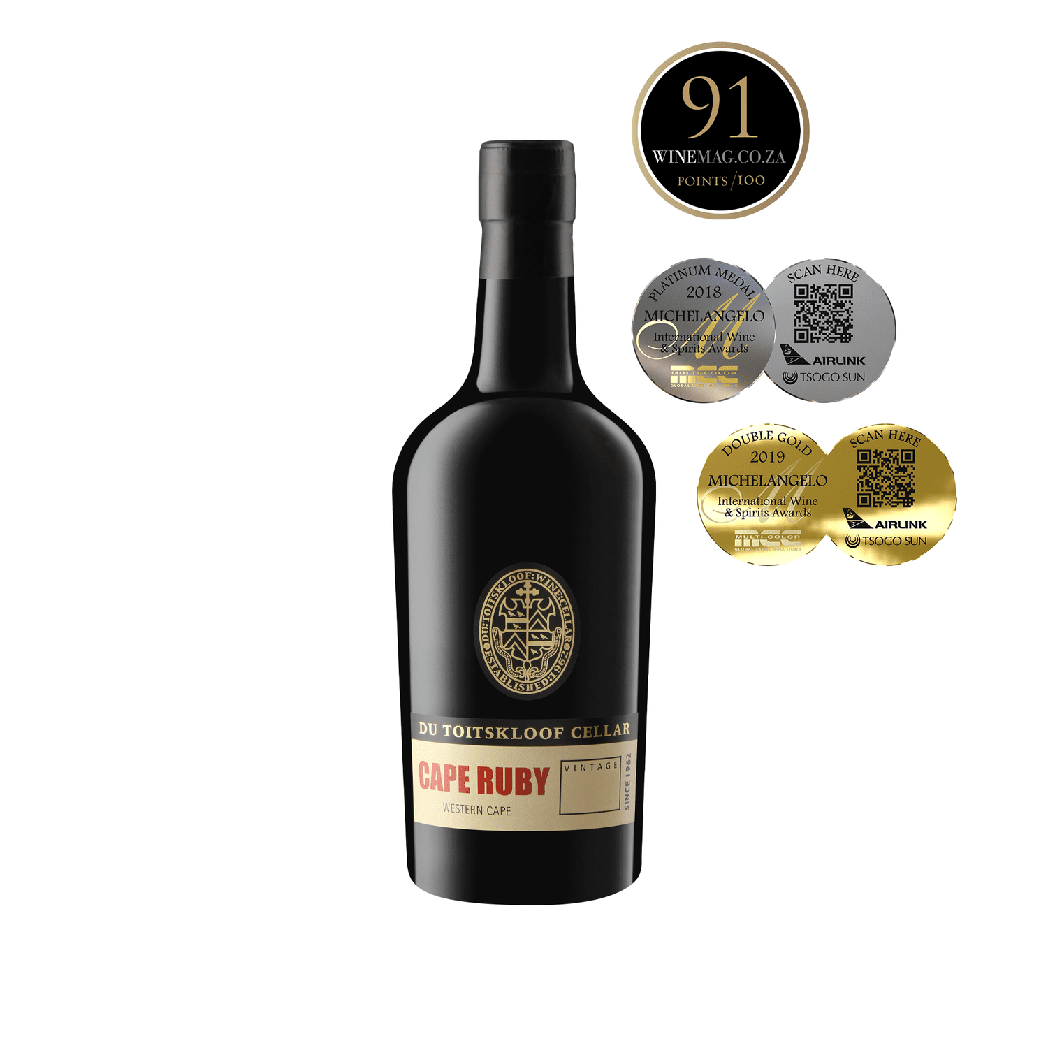 90+ Winemag ratings for Du Toitskloof Fortifieds — DTK Wines