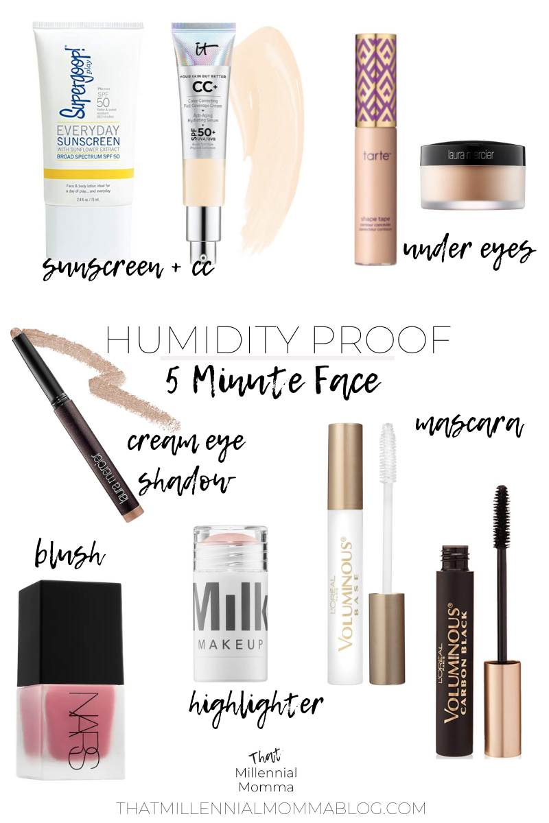 A Humidity Proof 5 Minute Face for Summer — That Millennial Momma