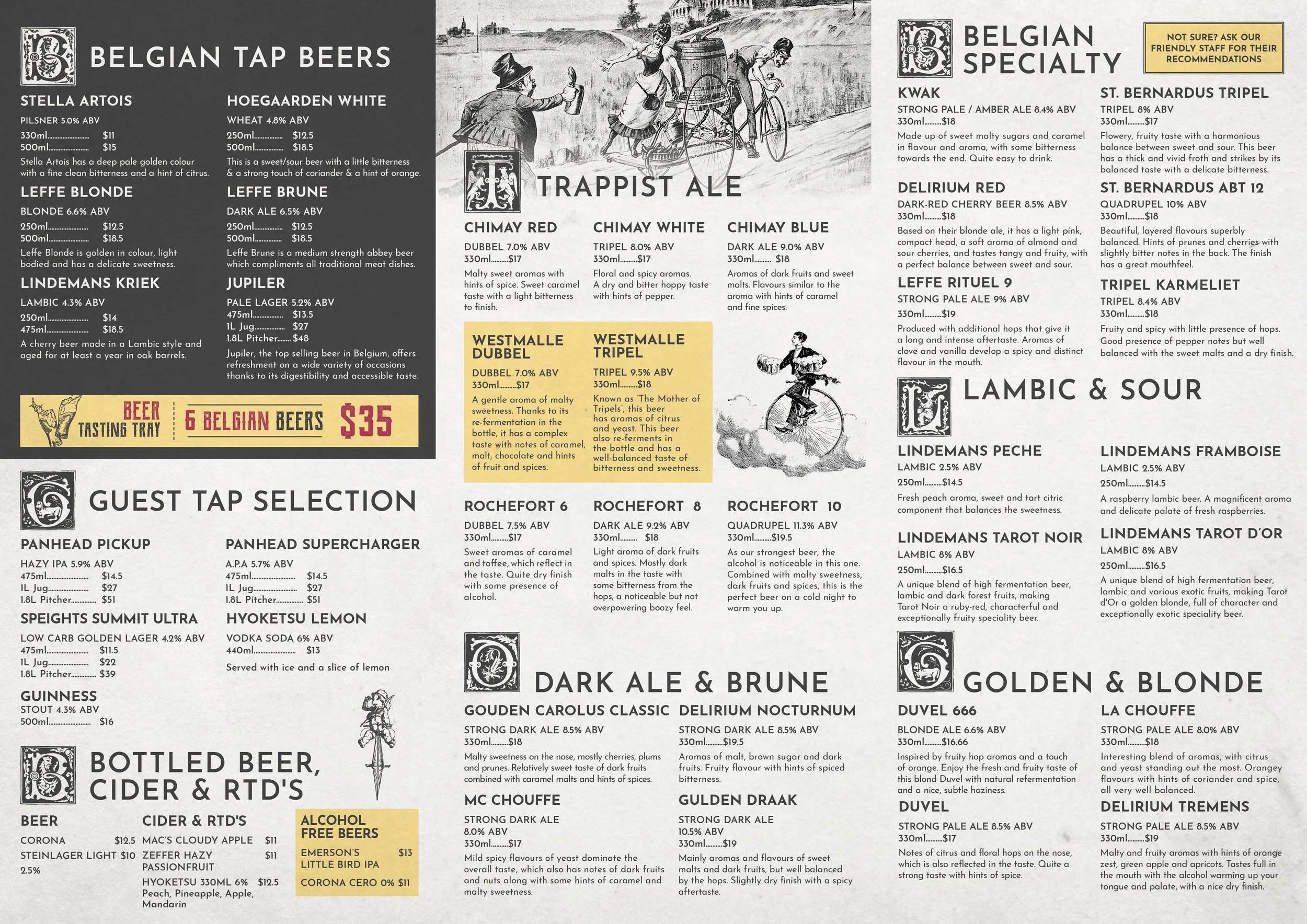 Drink — De Post Belgian Beer Cafe