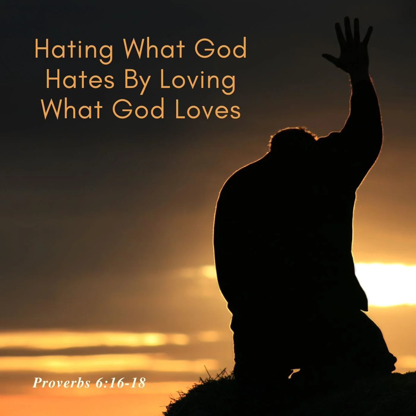 Jan 30, 2025 | Hating what God hates by Loving what God Loves (Part A ...