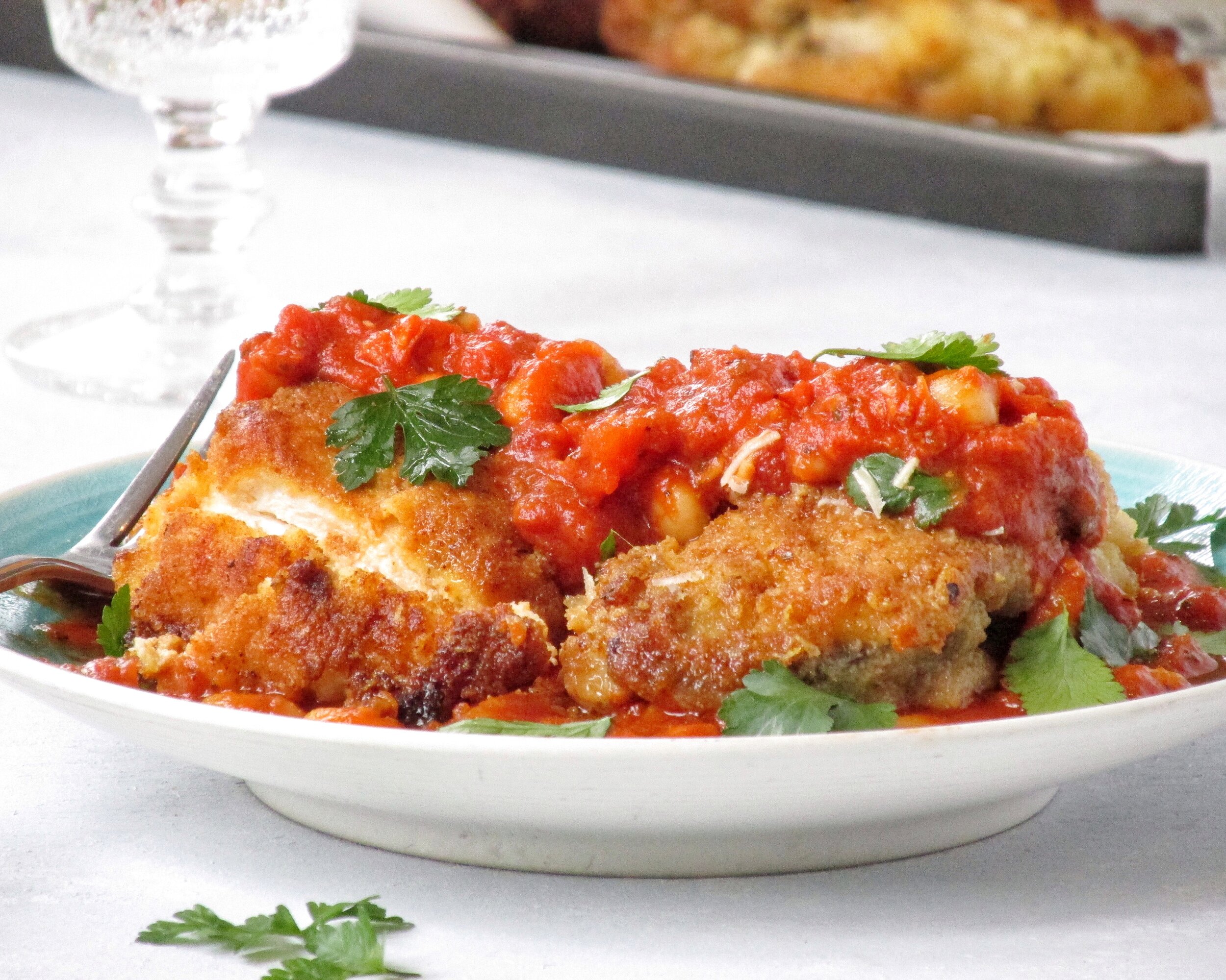 Parmesan Chicken Cutlets GF — Stripes & Willows