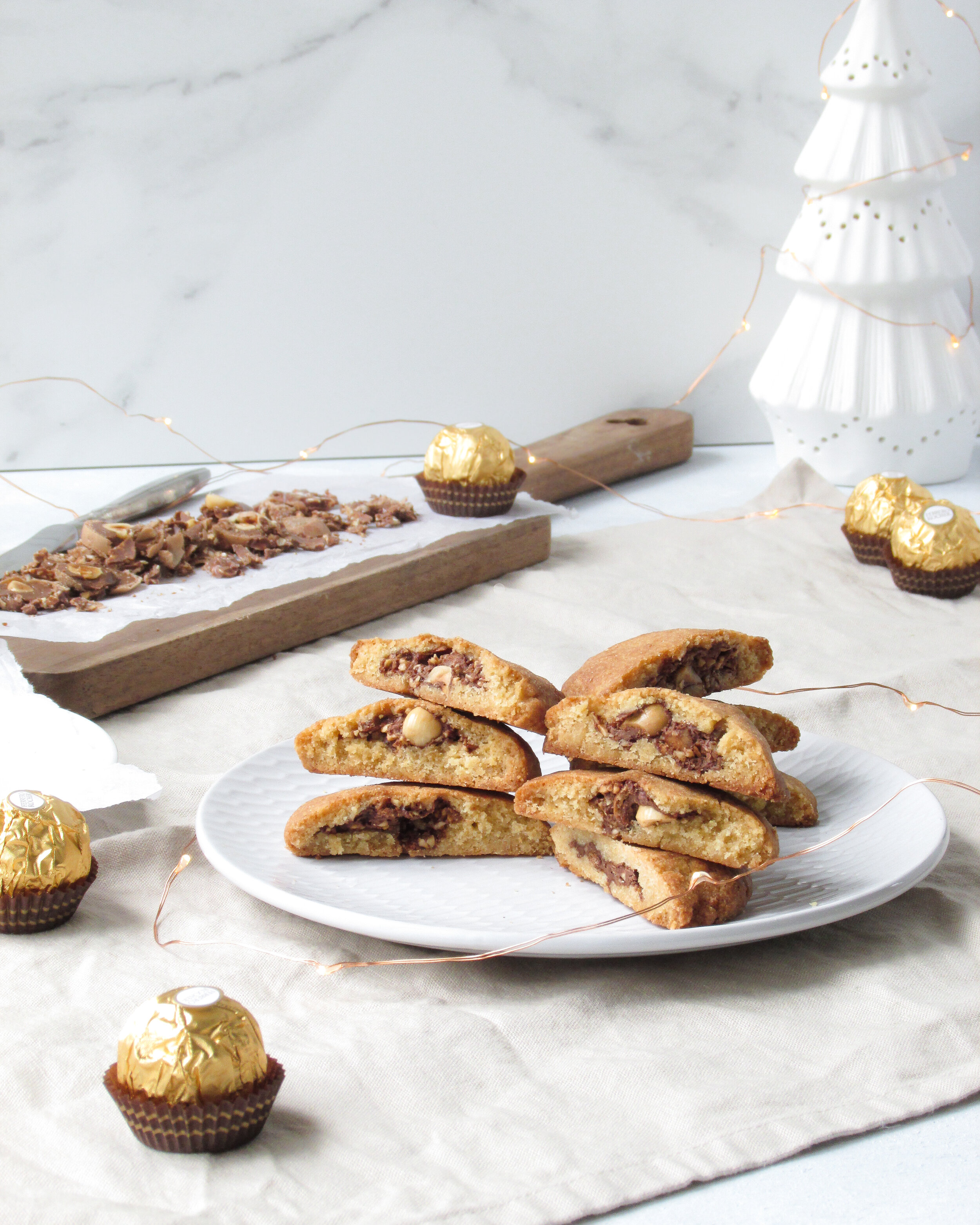 Ferrero Rocher Cookies — Stripes & Willows