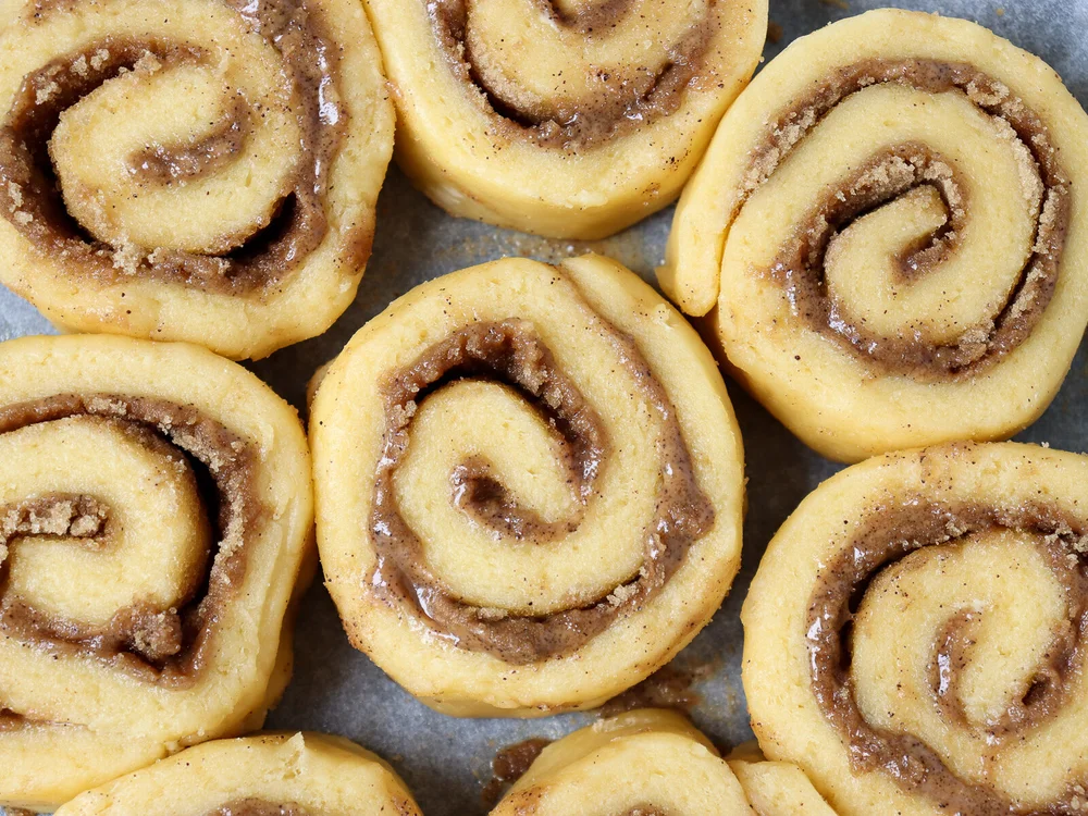 Peanut Butter Brown Sugar Scrolls — Stripes & Willows