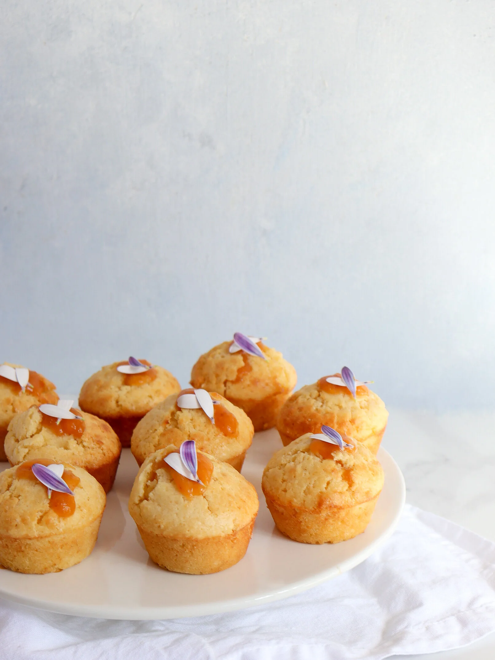 Peach Muffins — Stripes & Willows