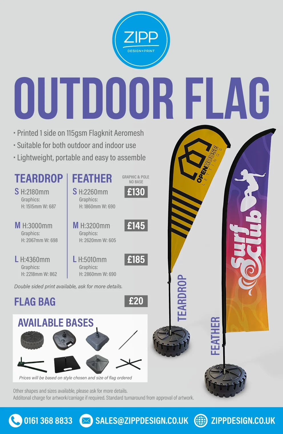 Prices — Zipp Design and Print