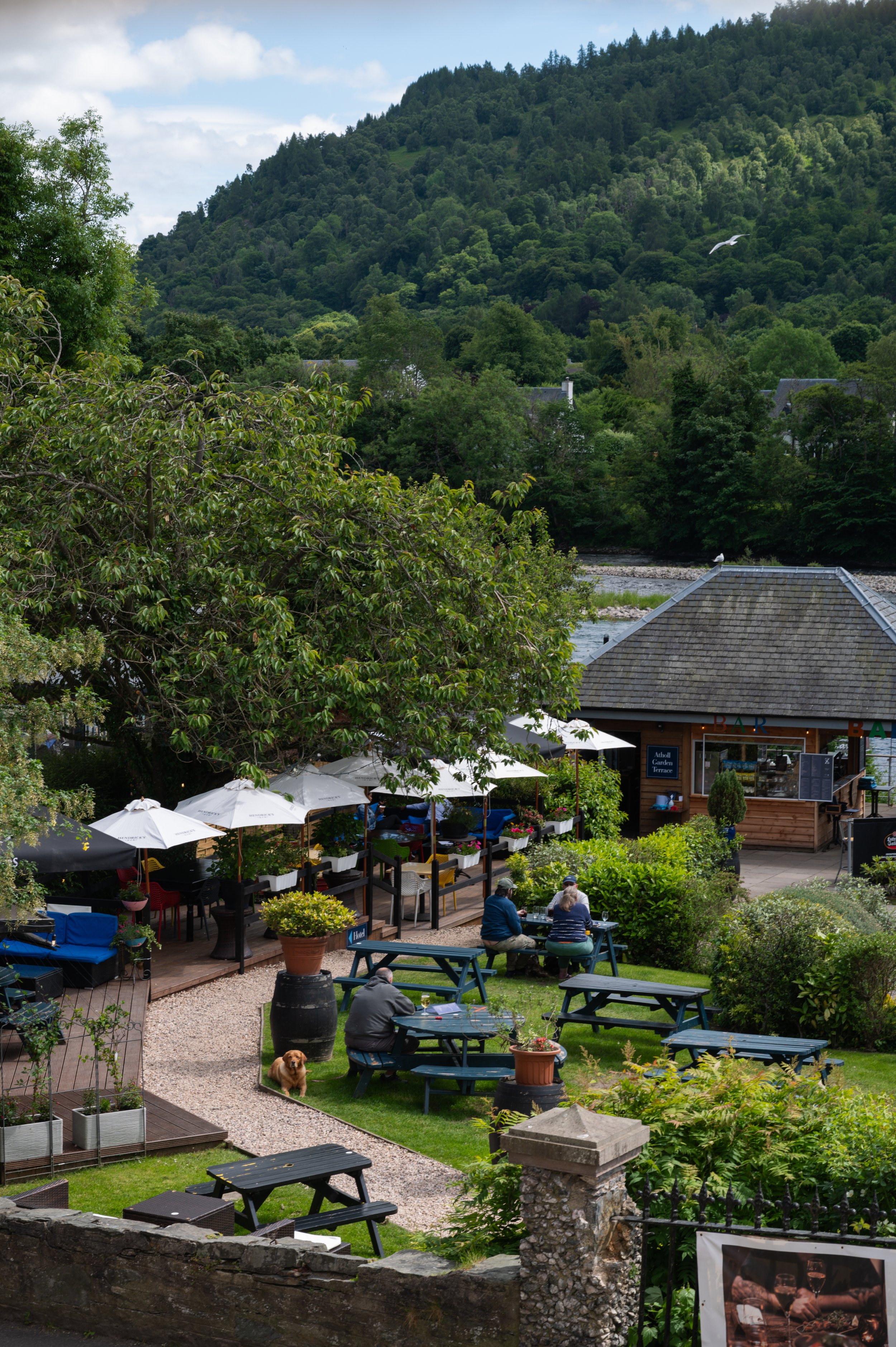 Garden Terrace Bar & Restaurant Perthshire | Atholl Arms