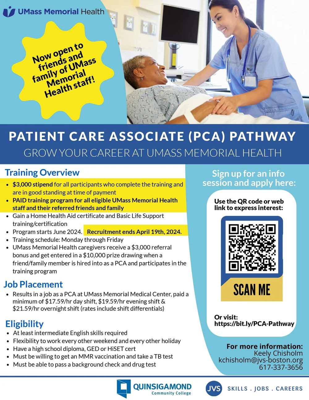 PCA Pathway Program — SHARE at UMass Memorial