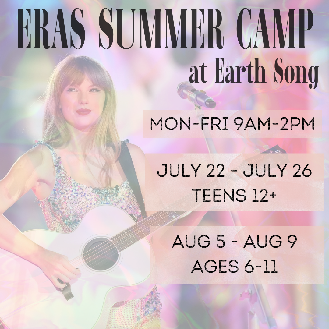 Taylor Swift Eras Summer Camp — Earth Song Creative Arts