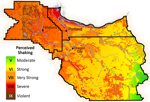 DOGAMI Earthquake Impact Analysis — Regional Disaster Preparedness ...
