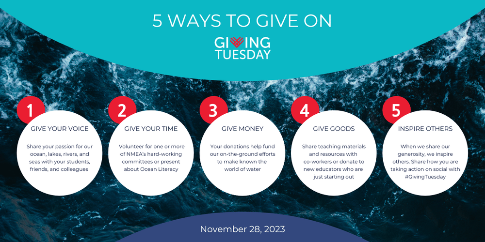 Giving Tuesday 2023 — National Marine Educators Association