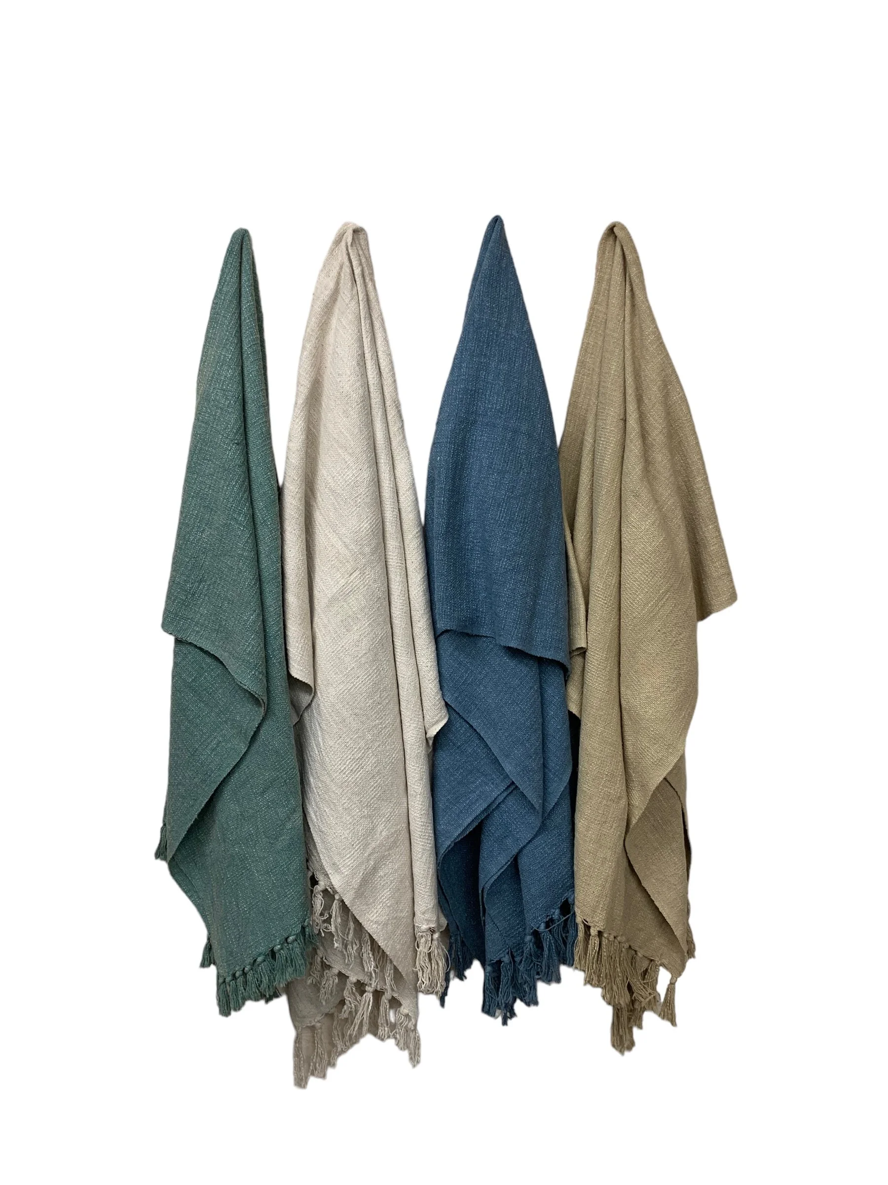 Cotton Throws - Assorted Colors | Asia West